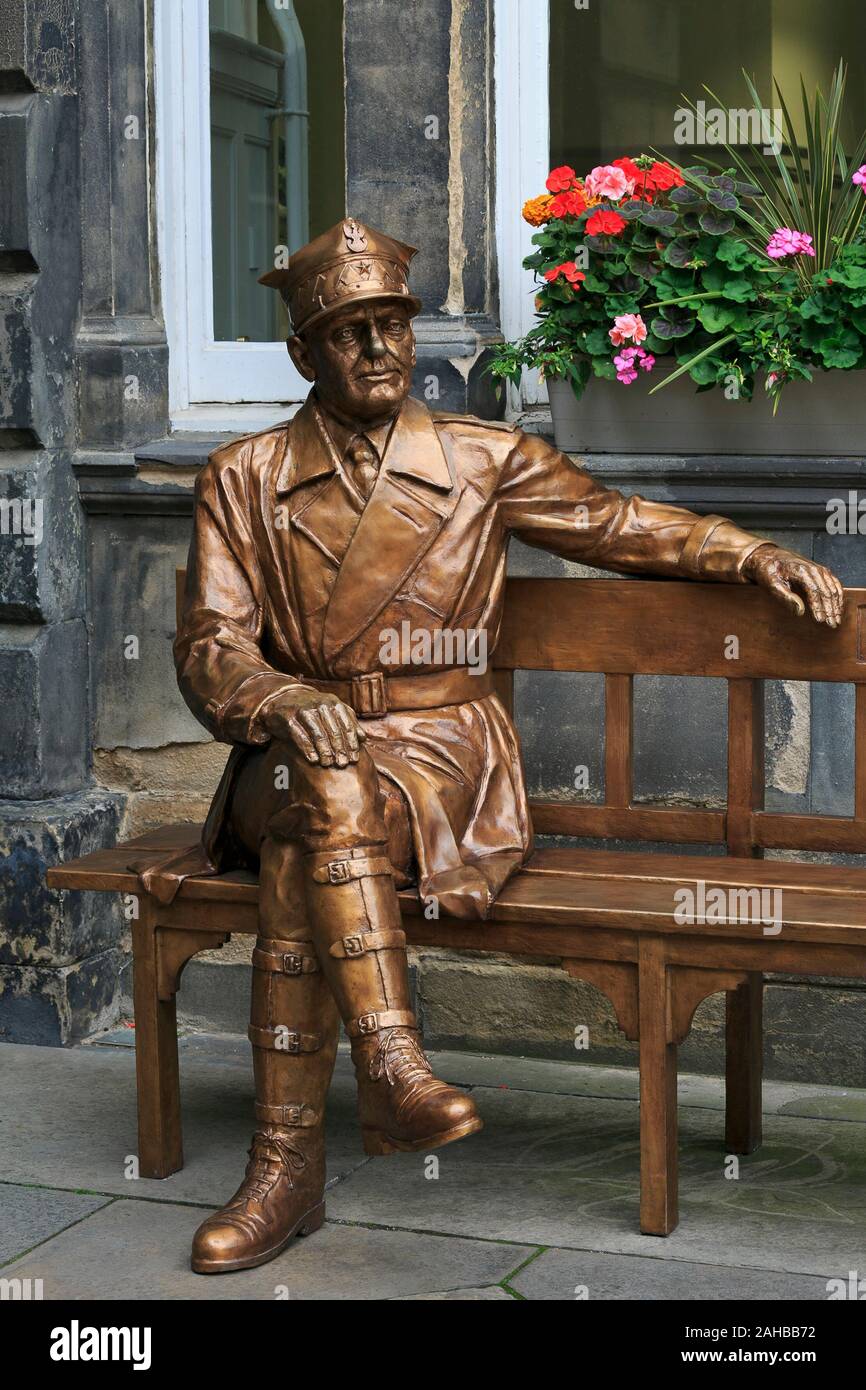 General Stanislaw Maczek,City Chambers, The Royal Mile, Edinburgh ...