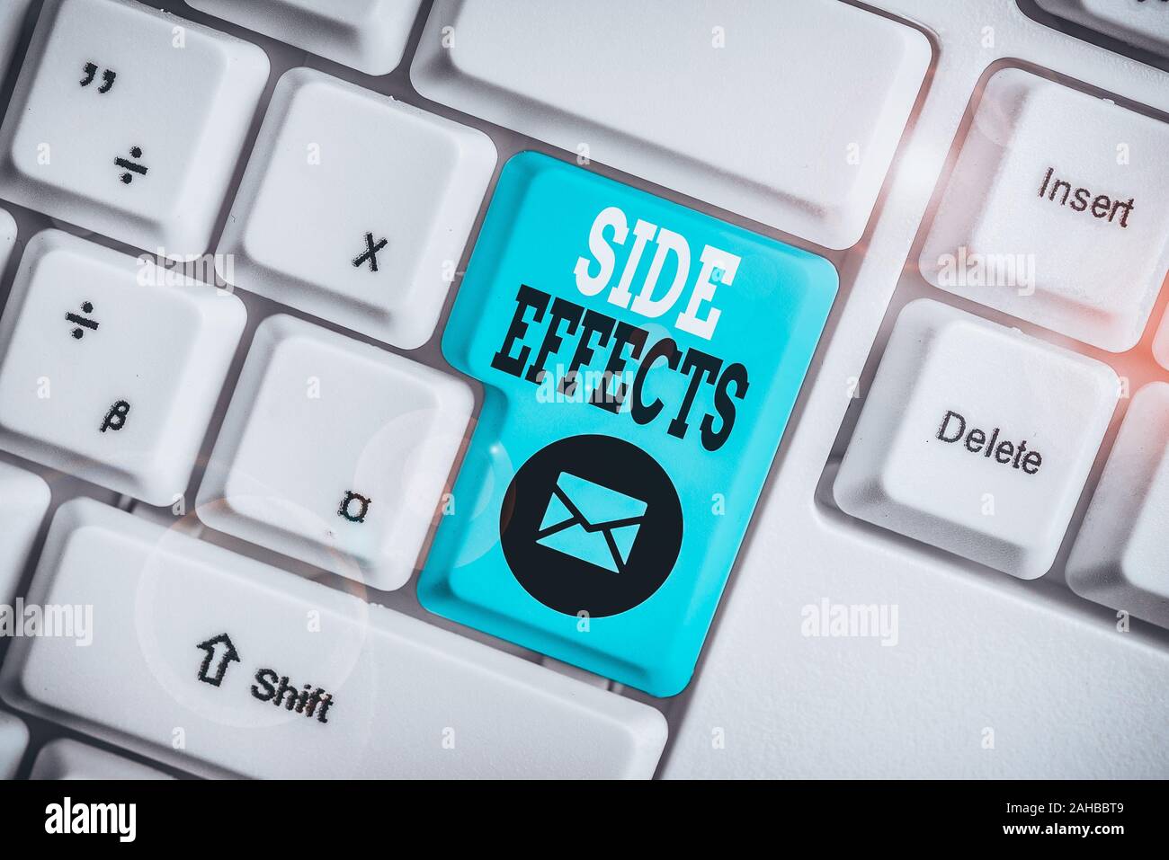 Conceptual hand writing showing Side Effects. Concept meaning secondary ...