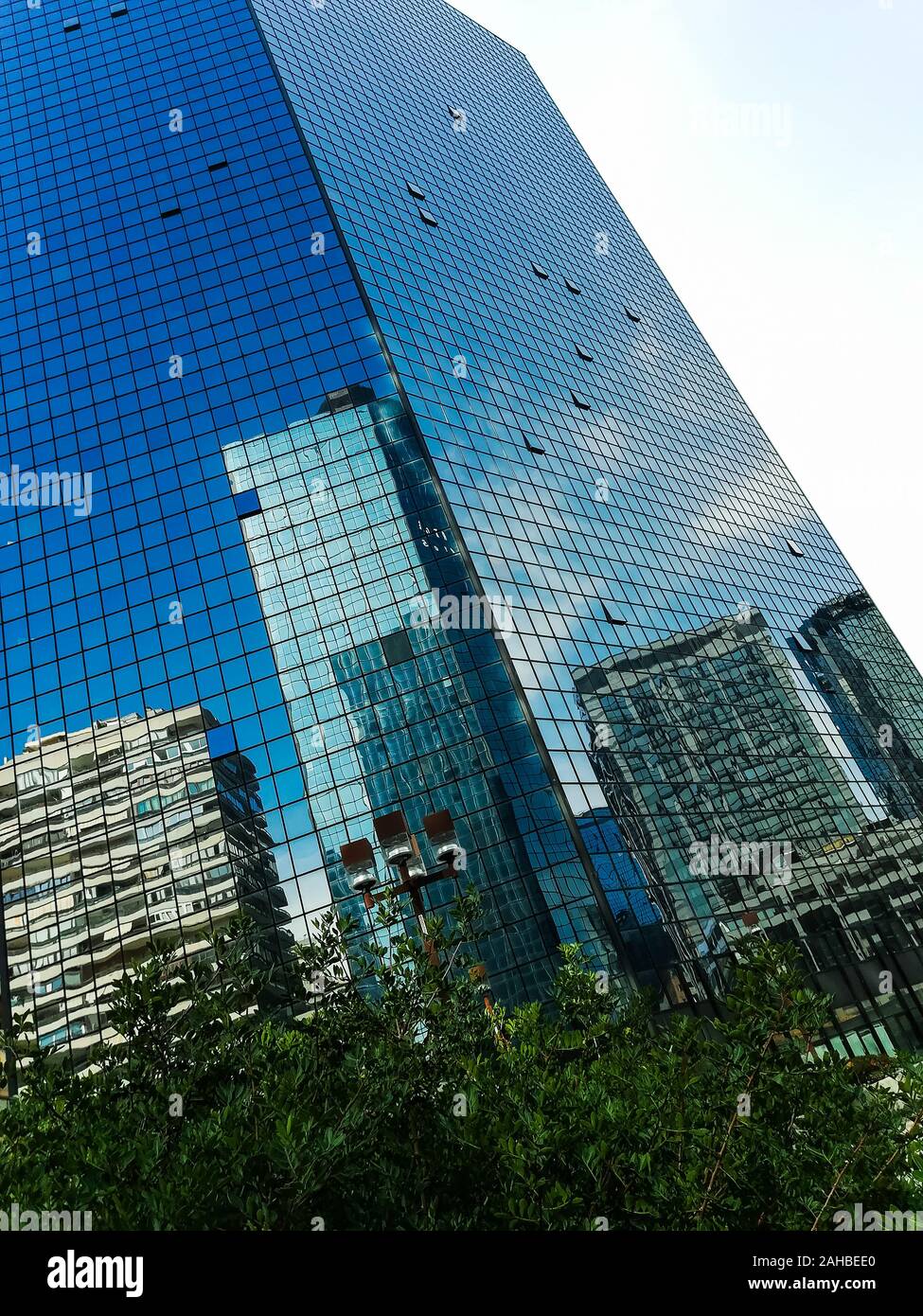 Glass skyscrapers of Naples directional center, business center ...