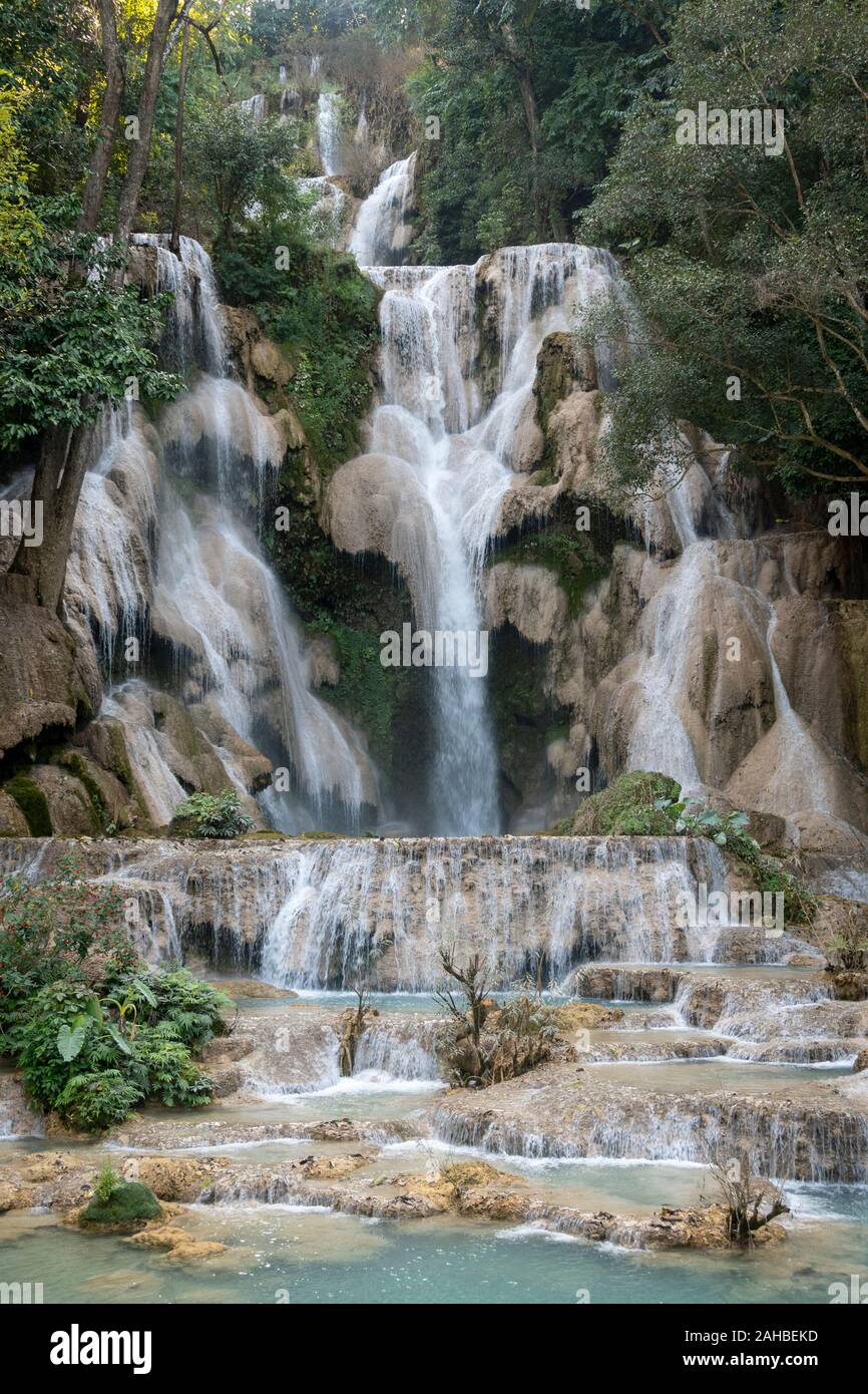 Luang prabang laos waterfall hi-res stock photography and images - Alamy