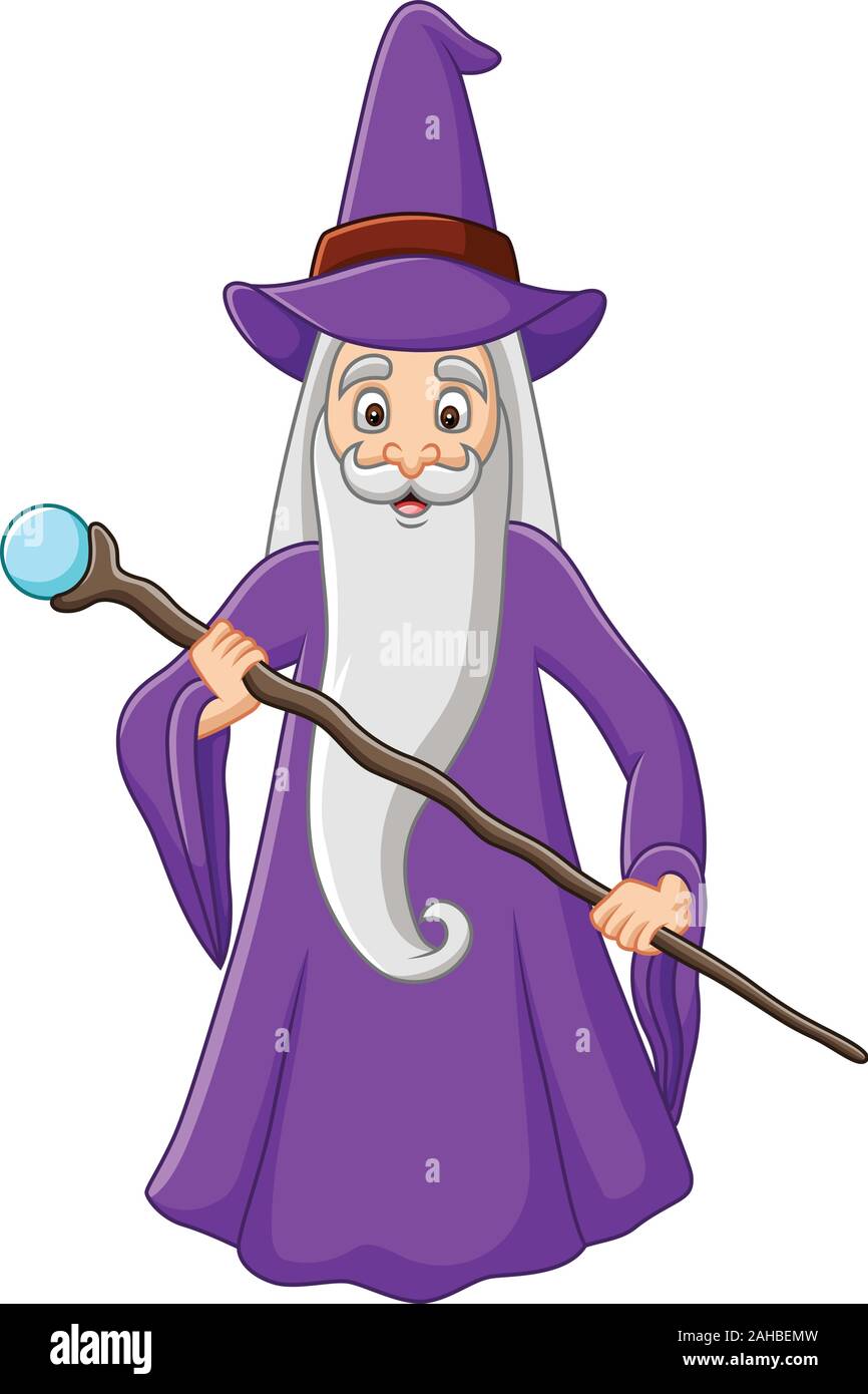 Fairy holding magic wand Stock Vector Images - Alamy