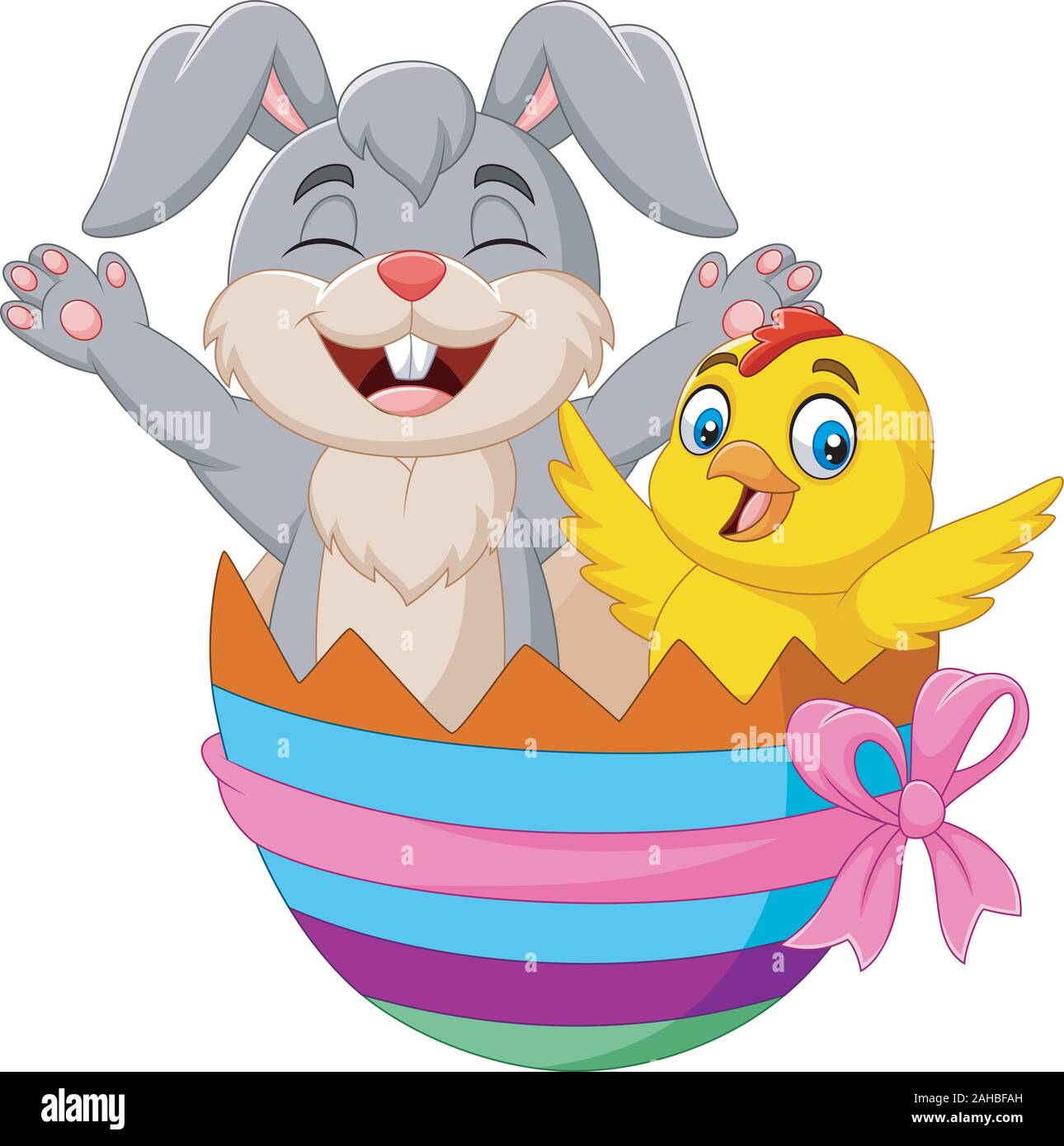 Cartoon Easter Chick