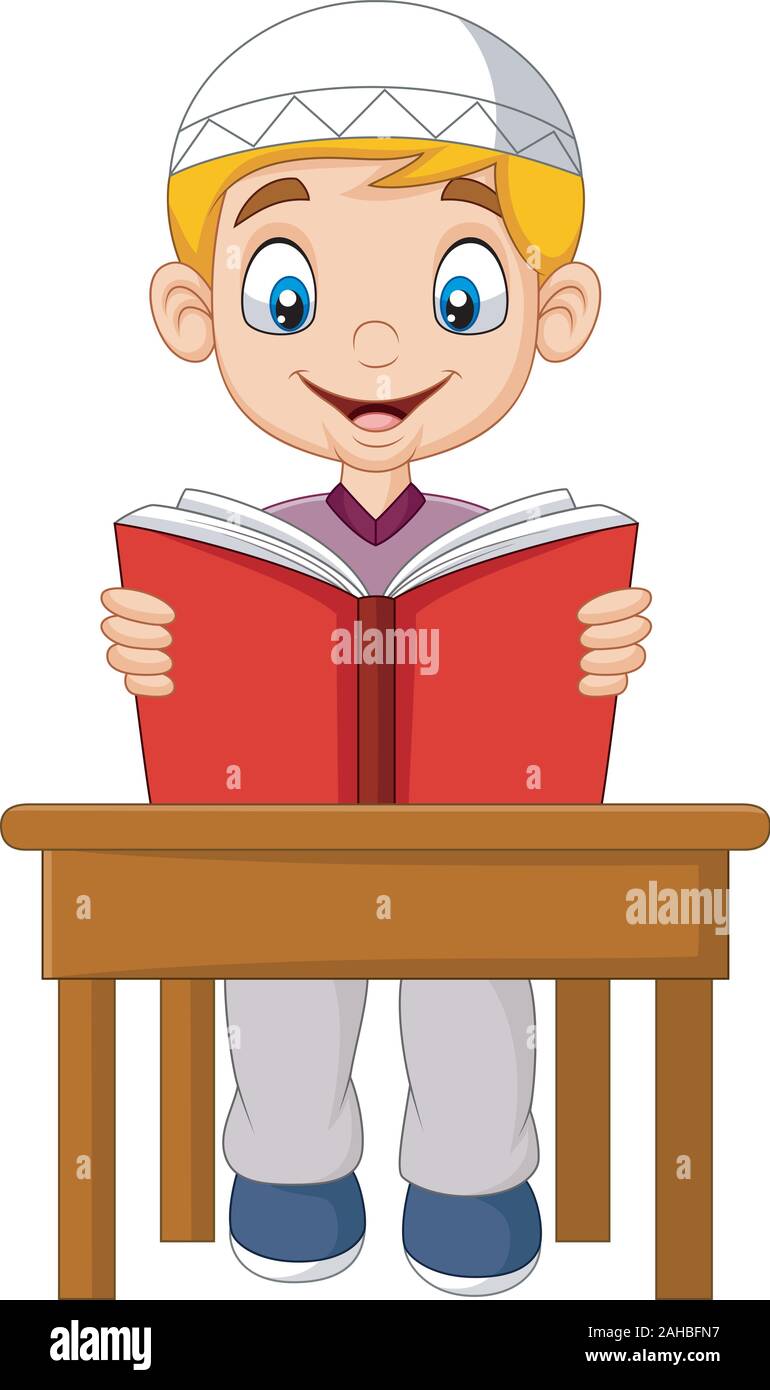 Children studying islamic muslim Stock Vector Images - Alamy