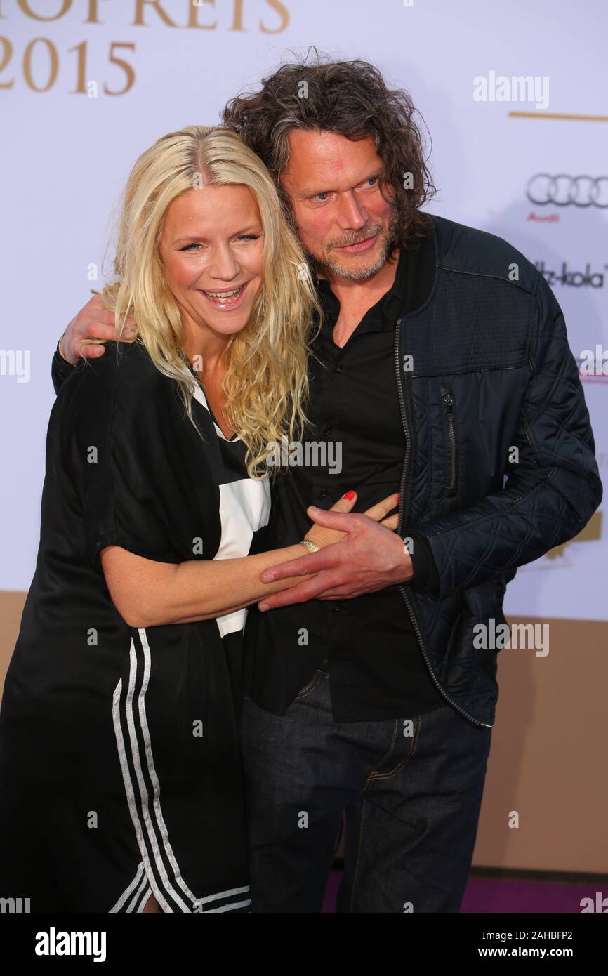 Charlotte Karlinder und Reinhard Hunger bei der Verleihung vom ...