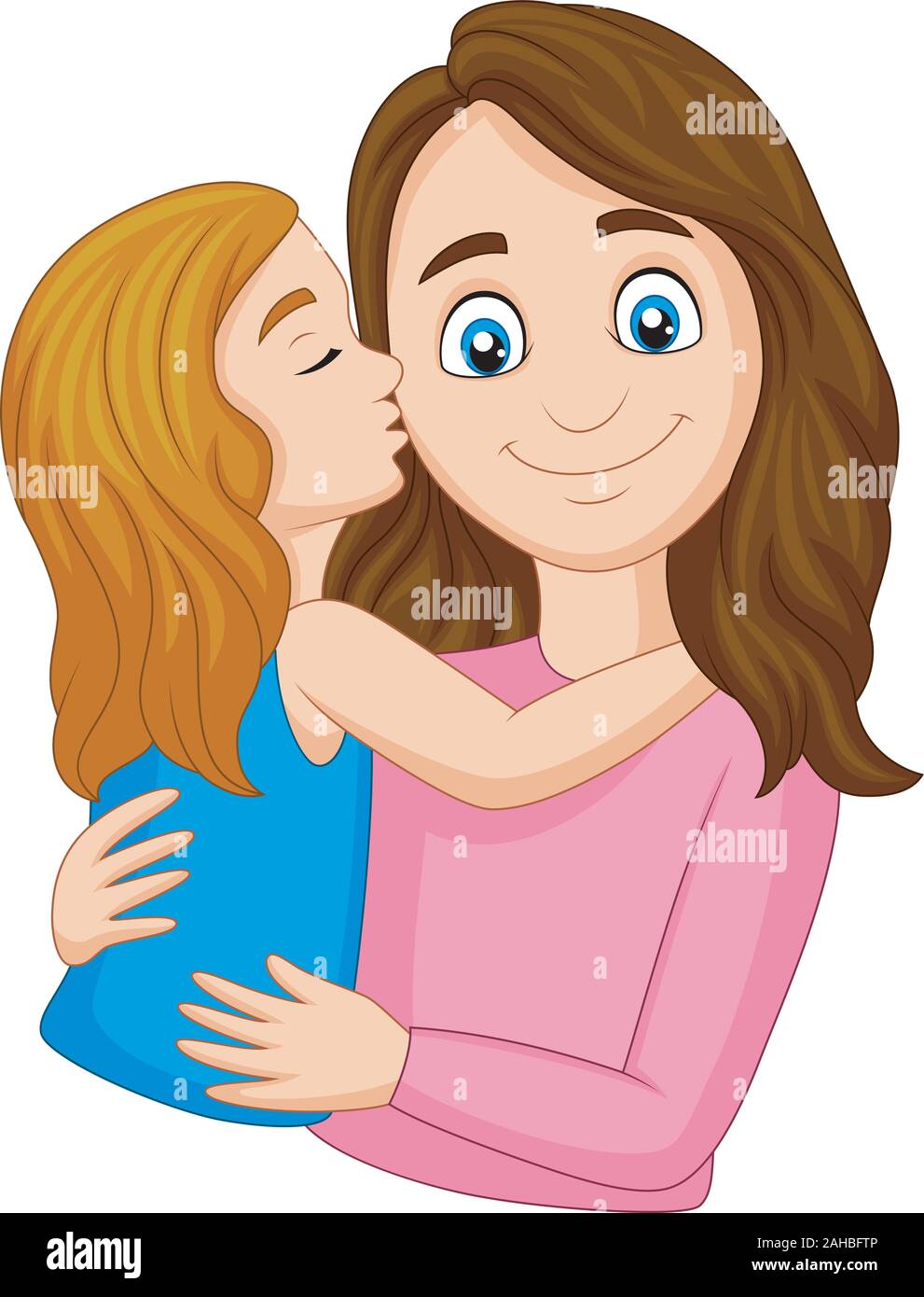 Kiss On The Cheek Clipart