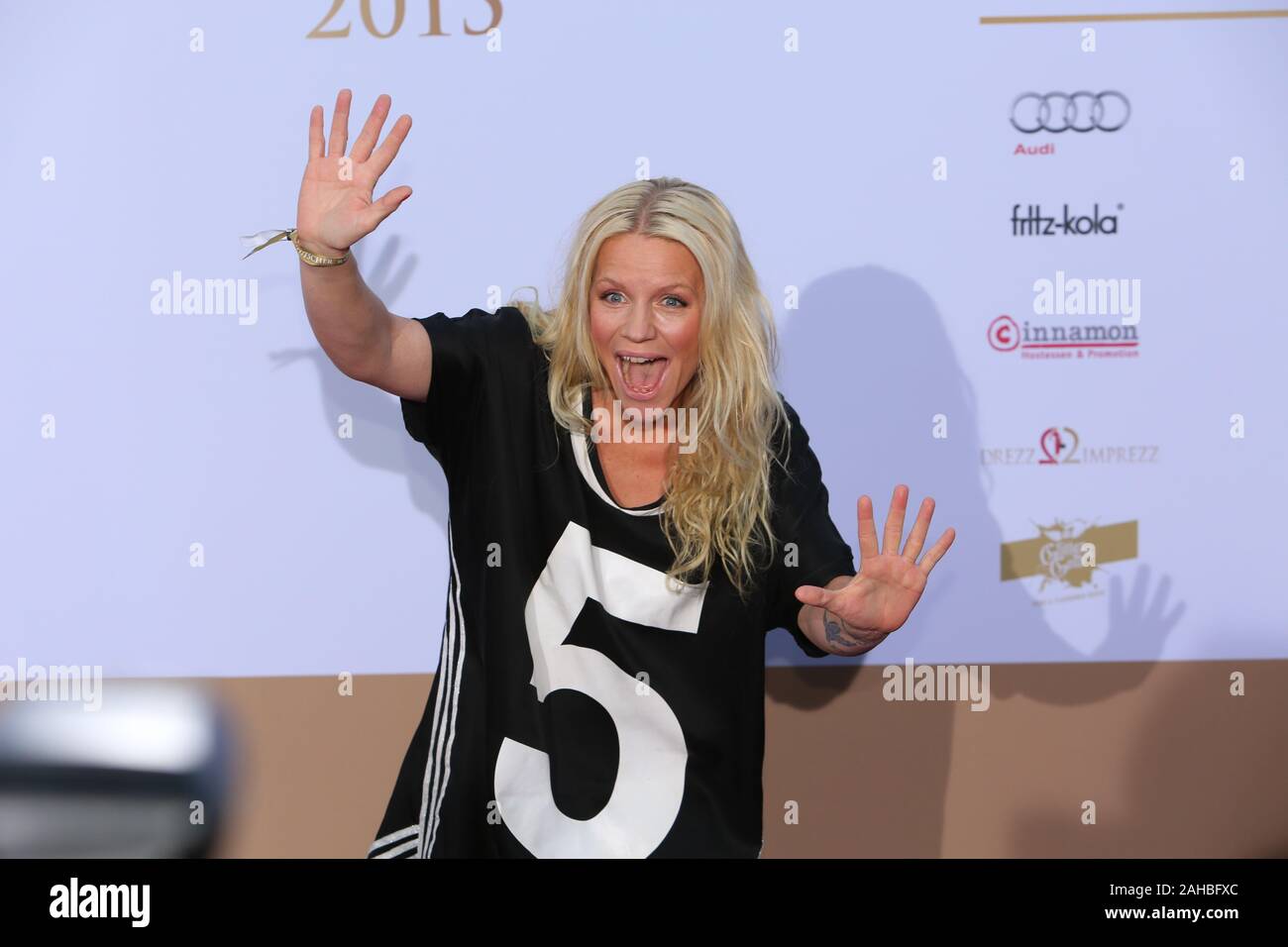 Charlotte Karlinder bei der Verleihung vom Deutschen Radiopreis 2015 im ...