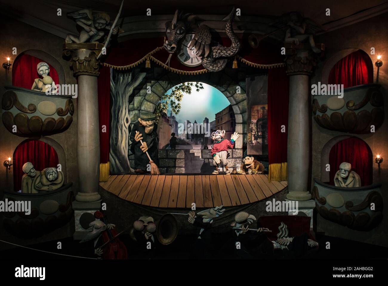 Beautiful puppet stage hi-res stock photography and images - Alamy