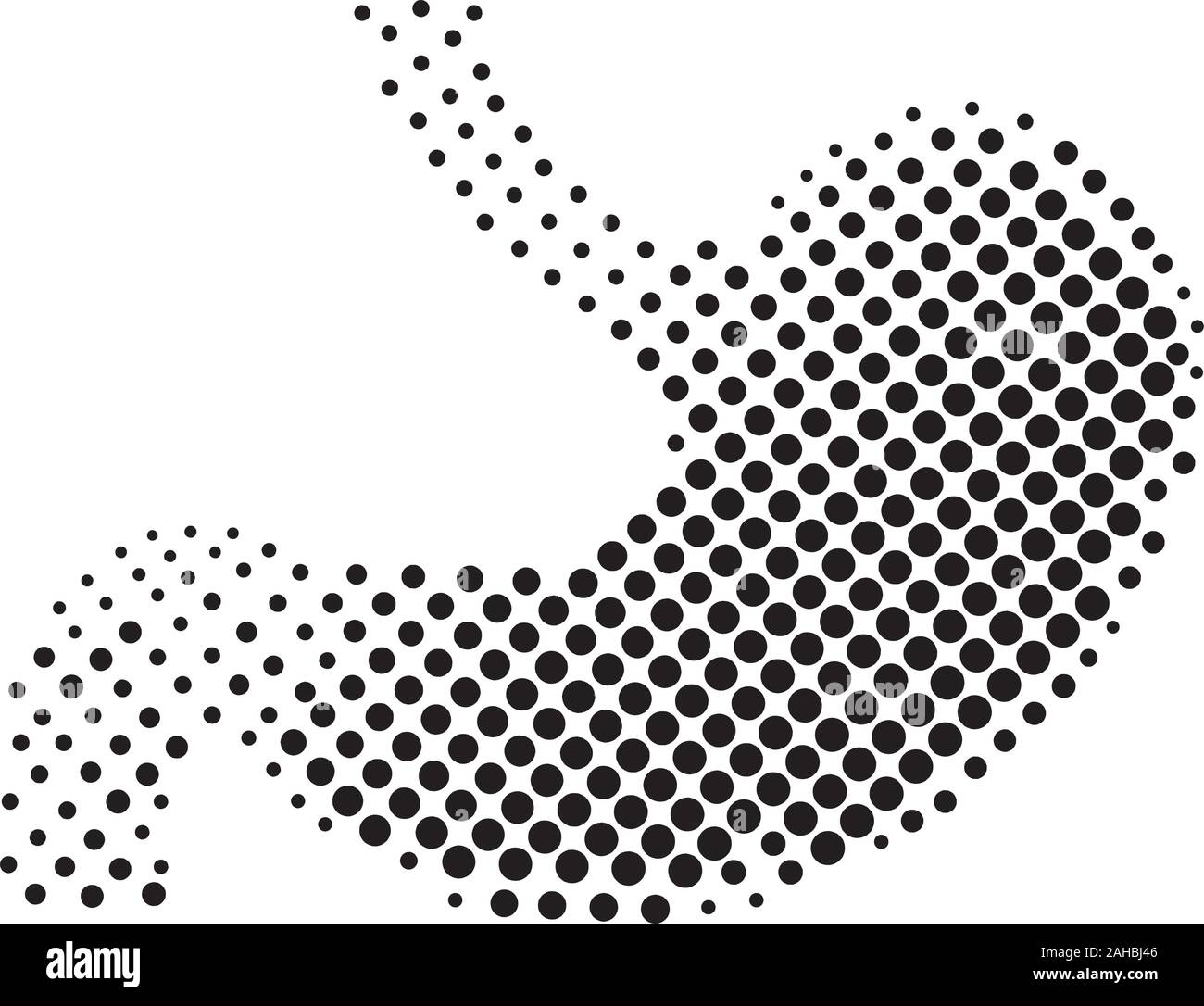 Stomach white background. Vector Stock Vector Image & Art - Alamy