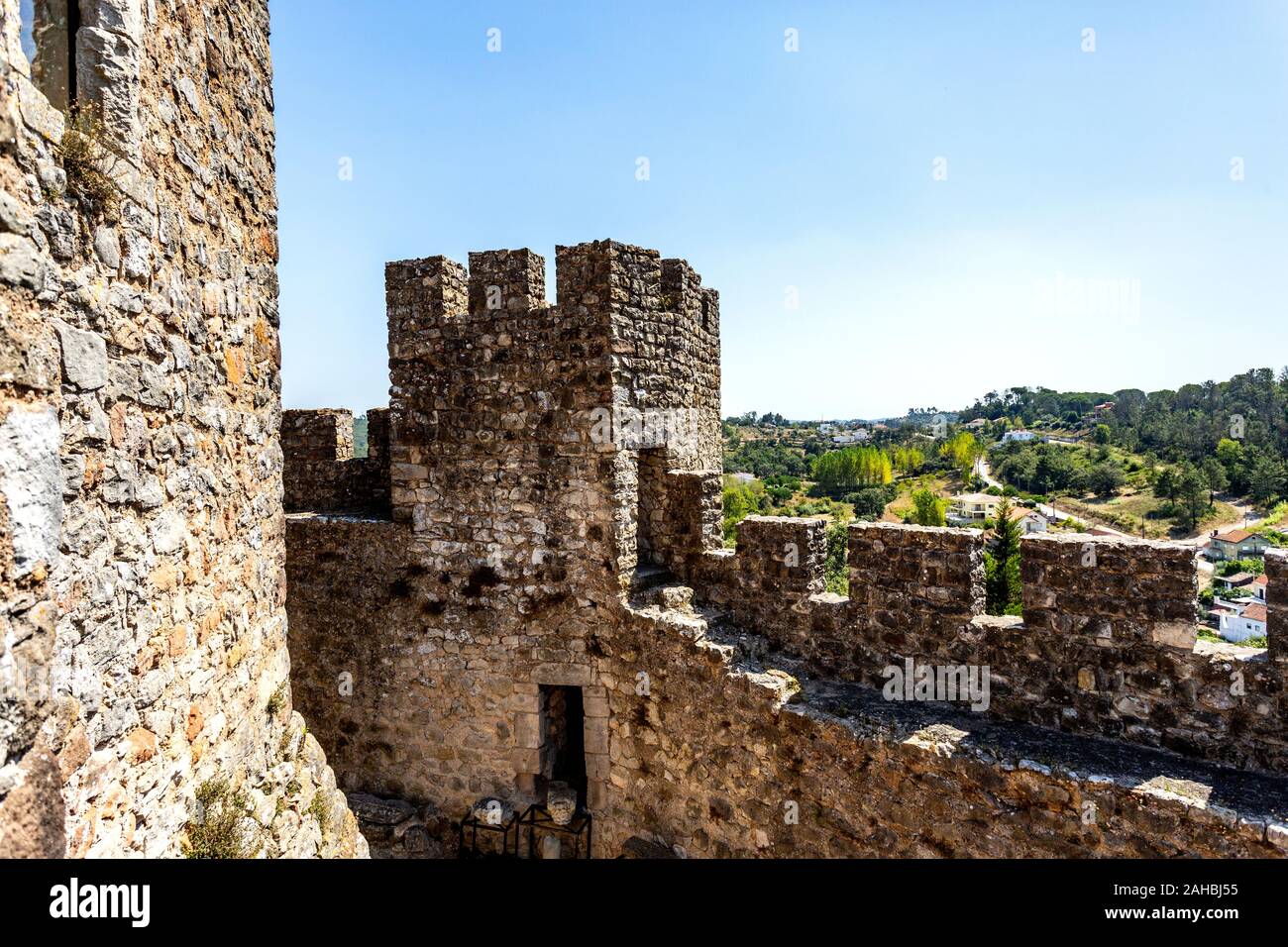 View of pombal castle hi-res stock photography and images - Alamy