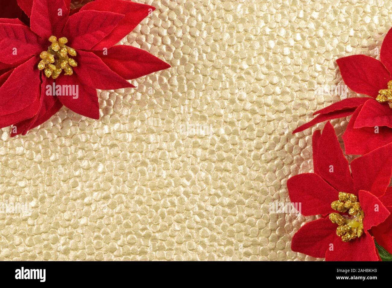 Red and gold flowers hi-res stock photography and images - Alamy