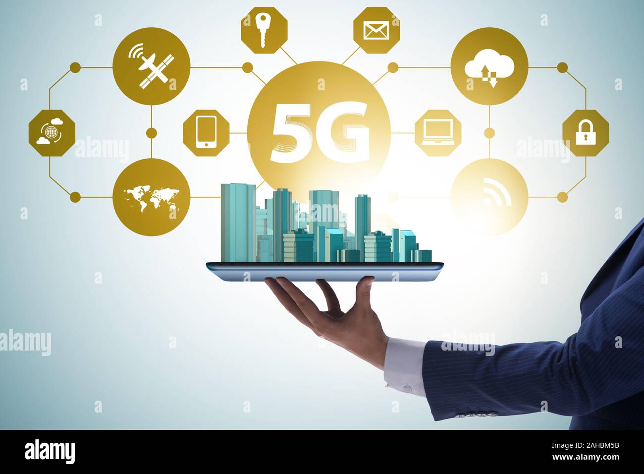 5G technology concept - high internet speed Stock Photo - Alamy
