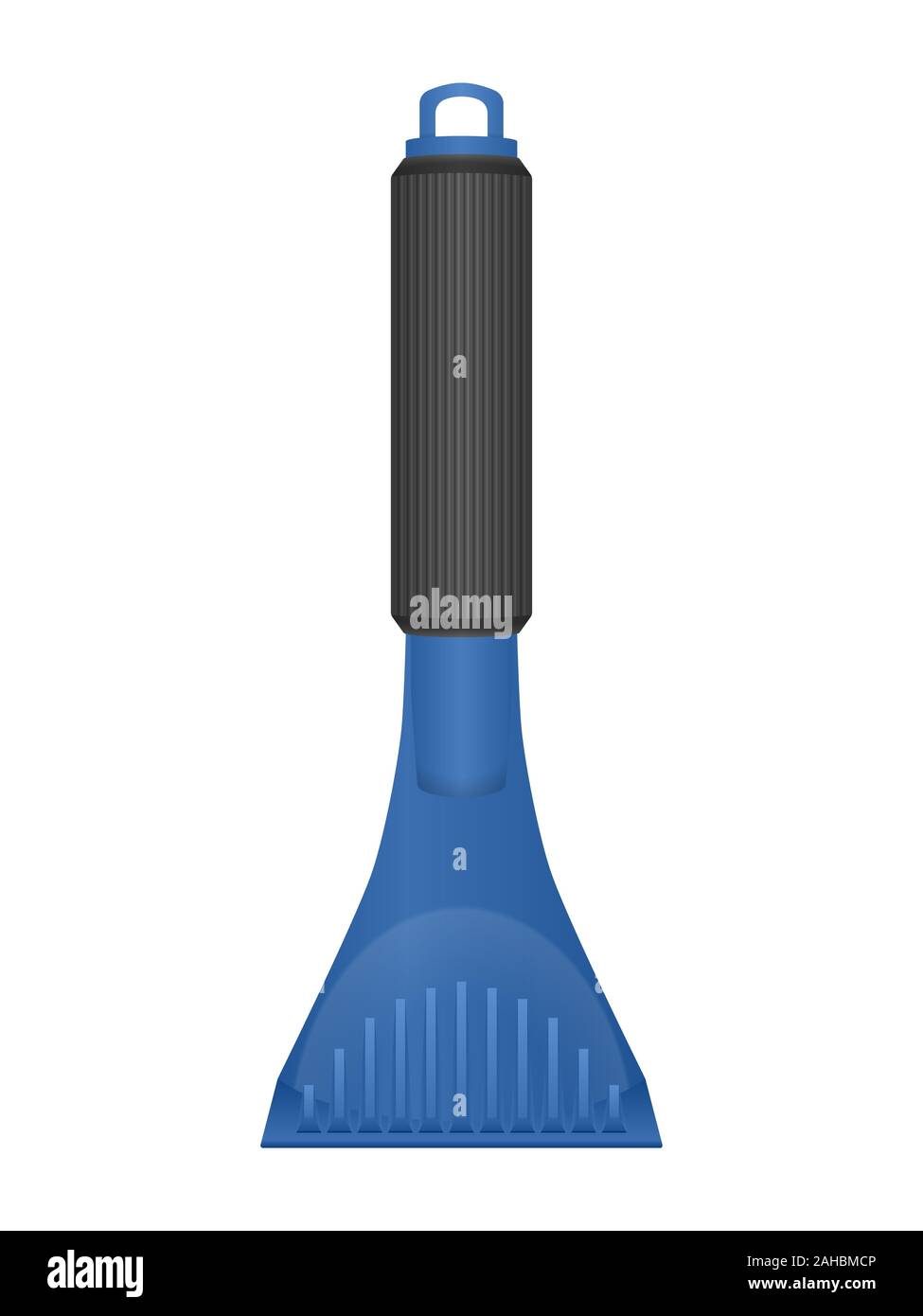 Ice scraper on a white background. Vector illustration Stock Photo - Alamy