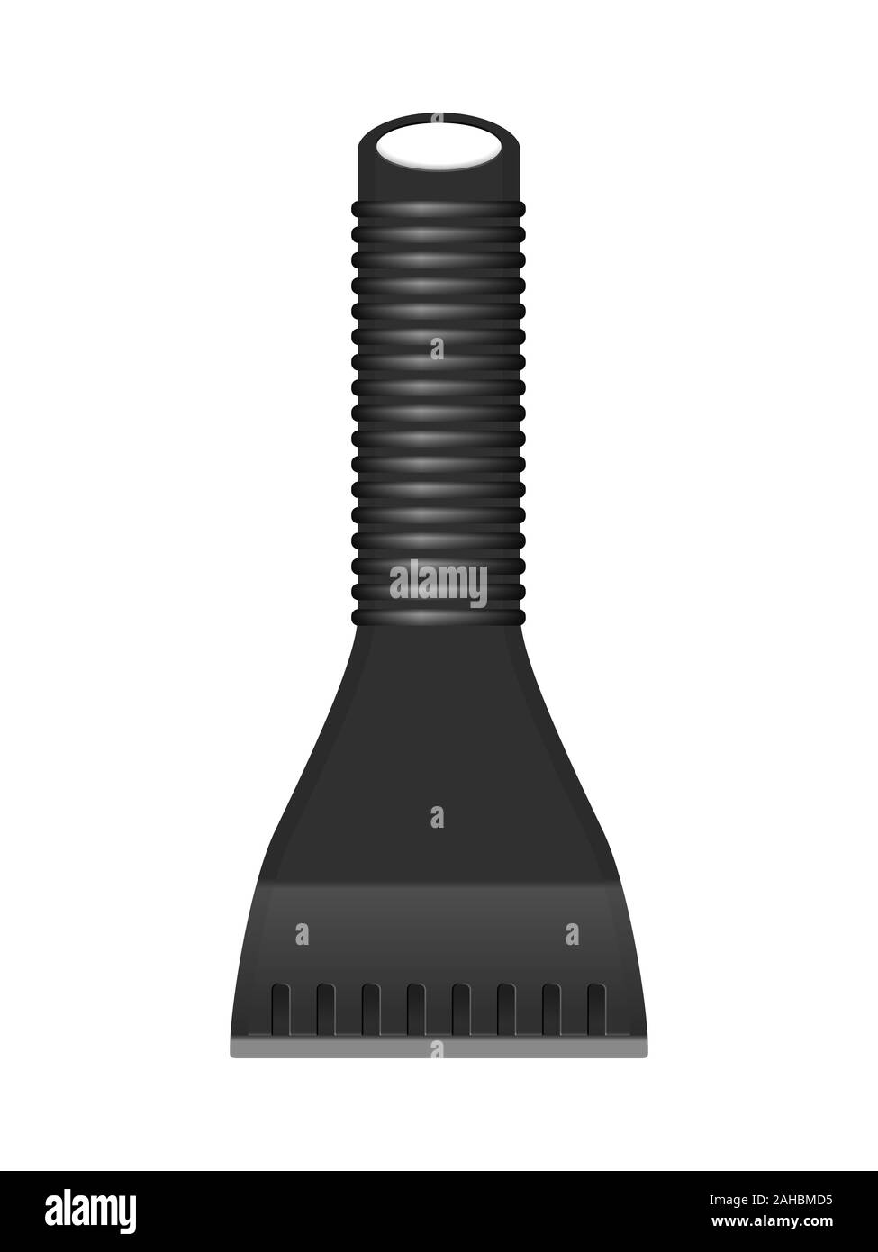 Ice scraper on a white background. Vector illustration Stock Photo - Alamy
