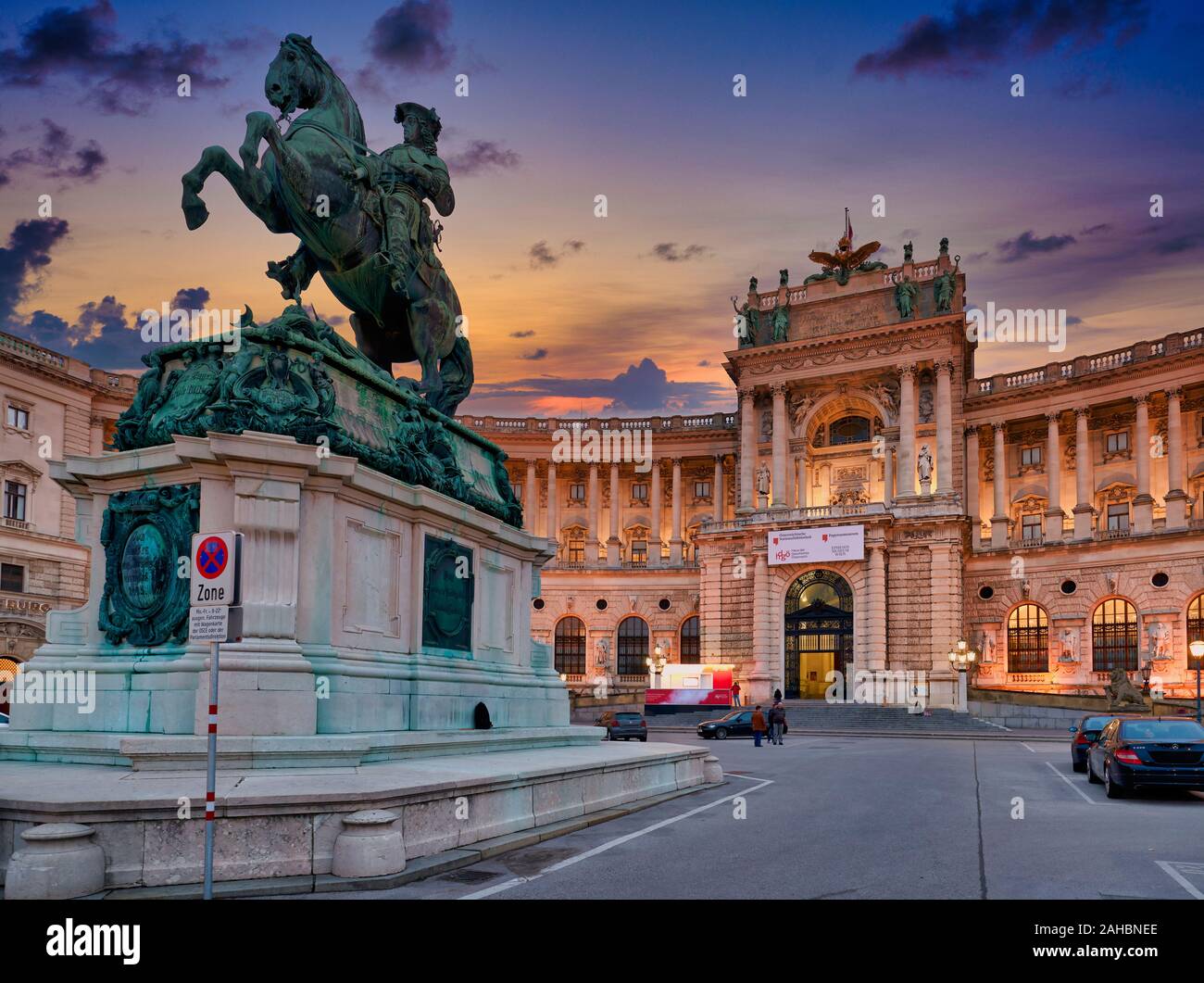 Vienna Hofburg Imperial Palace High Resolution Stock Photography and ...