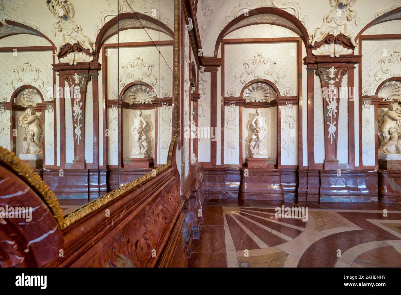 Belvedere palace inside hi-res stock photography and images - Alamy