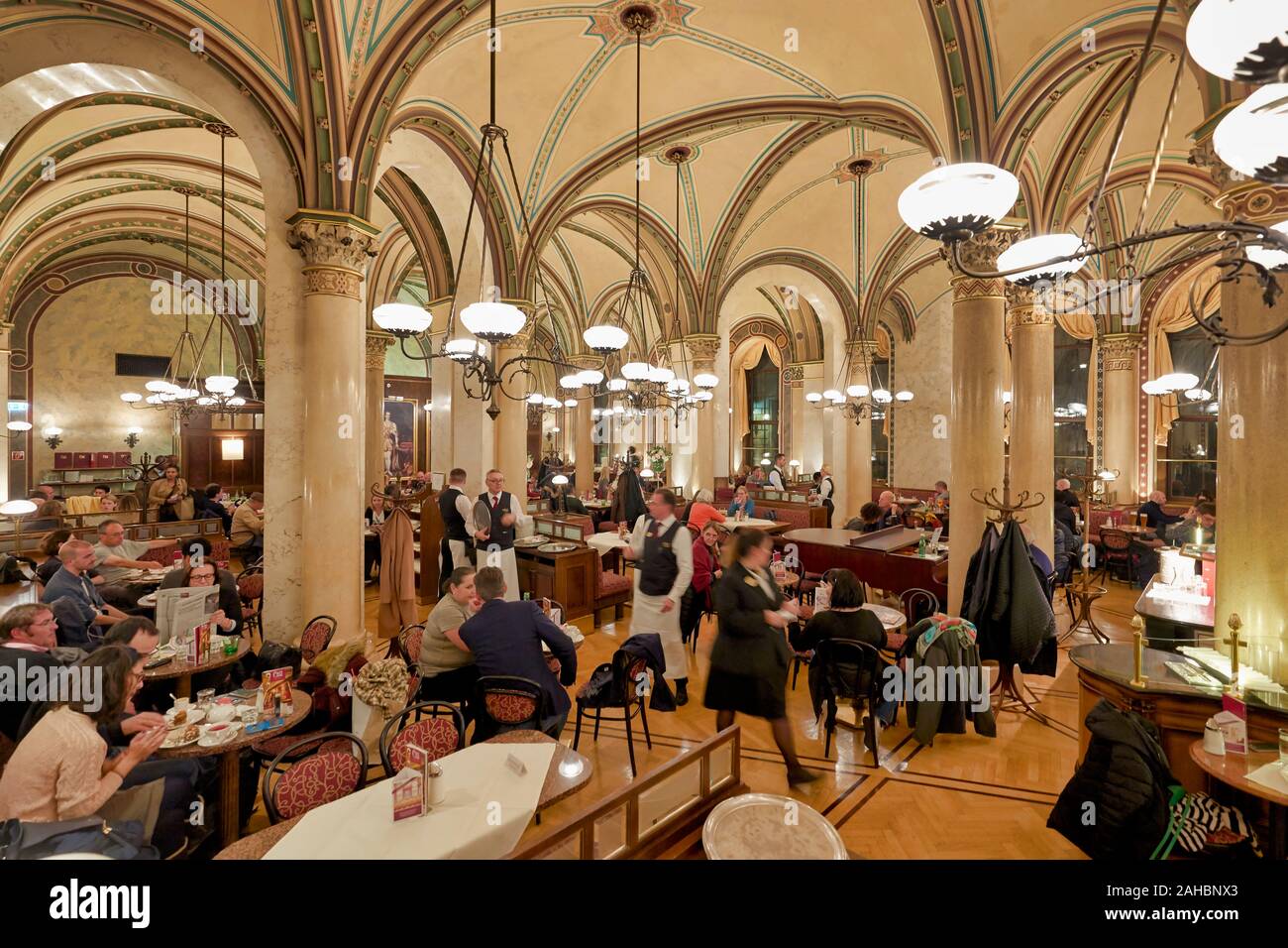 Cafe central vienna hi-res stock photography and images - Alamy