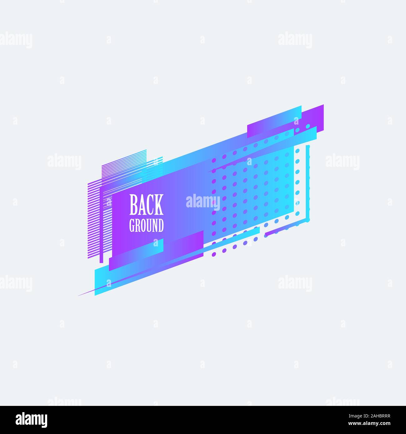 Rectangular geometric badges. Trendy frame, minimal design and abstract ...