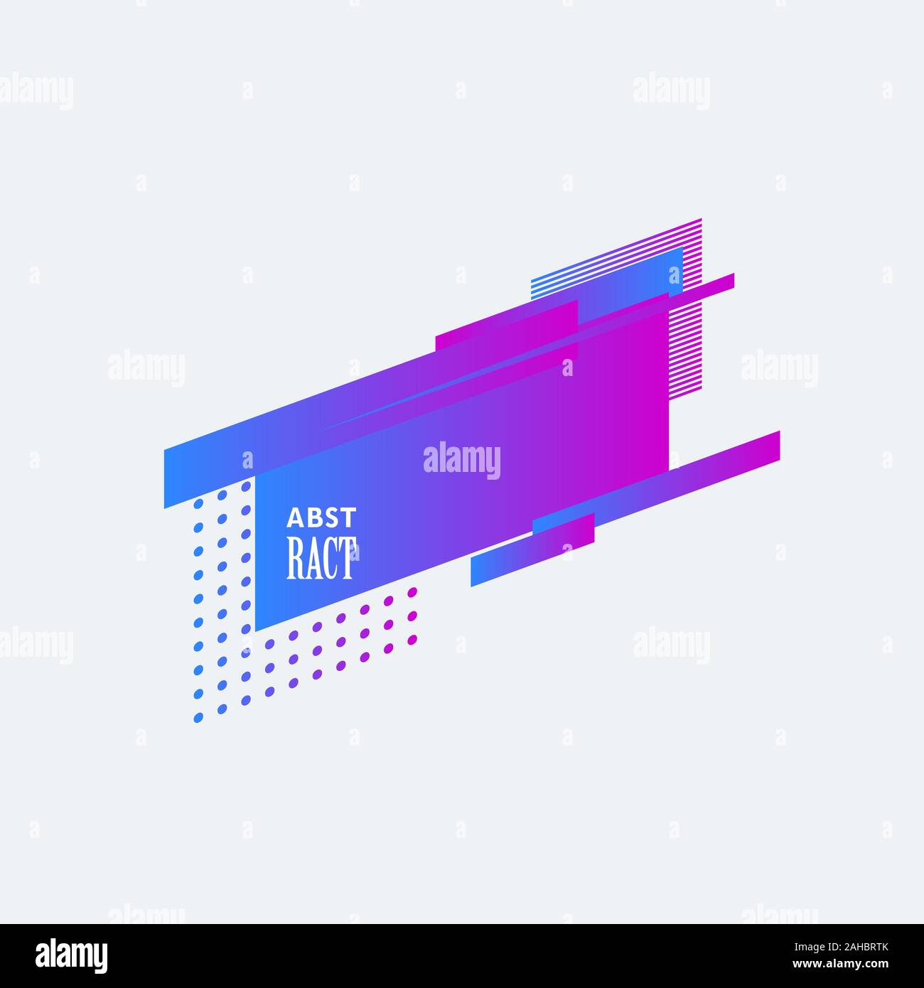 Rectangular geometric badges. Trendy frame, minimal design and abstract ...