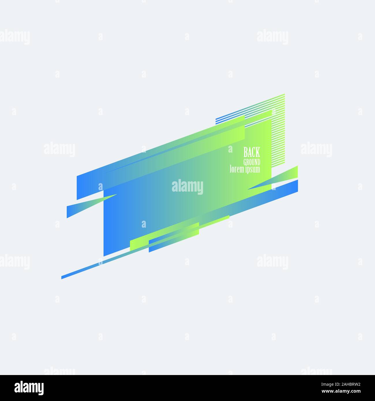 Rectangular geometric badges. Trendy frame, minimal design and abstract ...