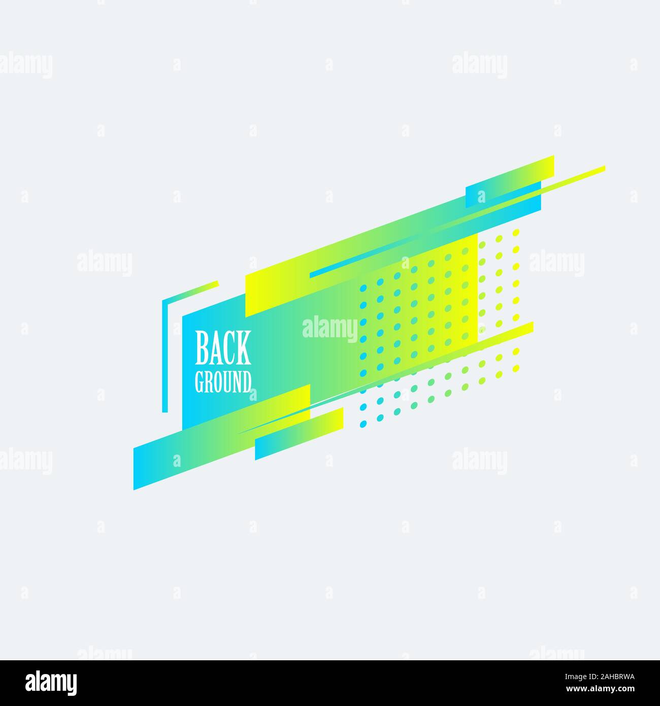 Rectangular geometric badges. Trendy frame, minimal design and abstract ...