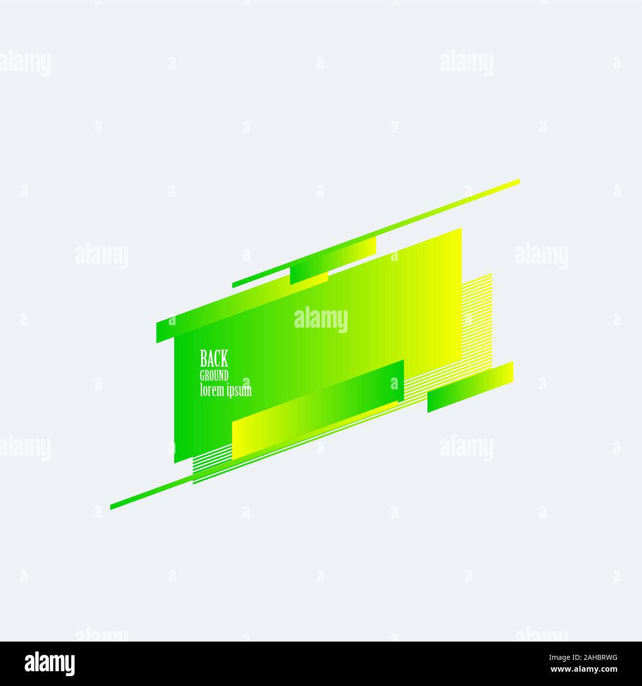 Rectangular geometric badges. Trendy frame, minimal design and abstract ...