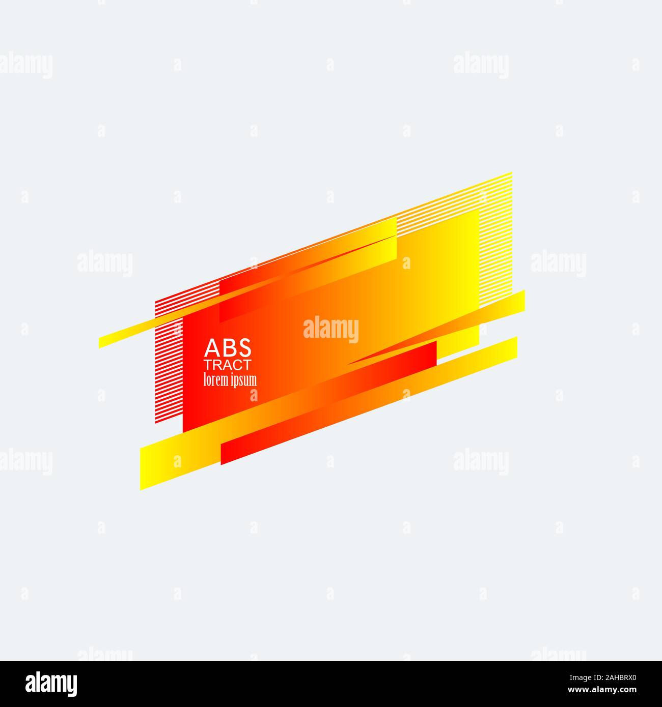 Rectangular geometric badges. Trendy frame, minimal design and abstract gradients frames ...