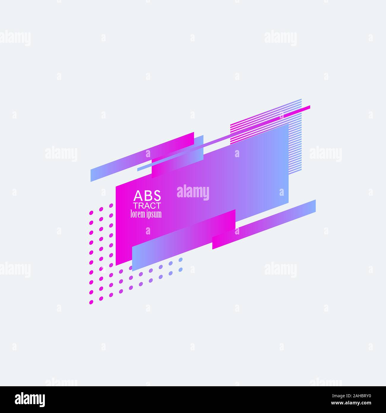 Rectangular geometric badges. Trendy frame, minimal design and abstract ...