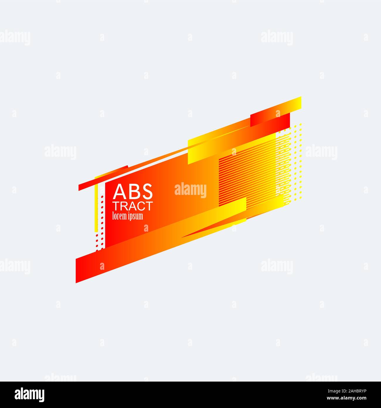 Rectangular geometric badges. Trendy frame, minimal design and abstract ...