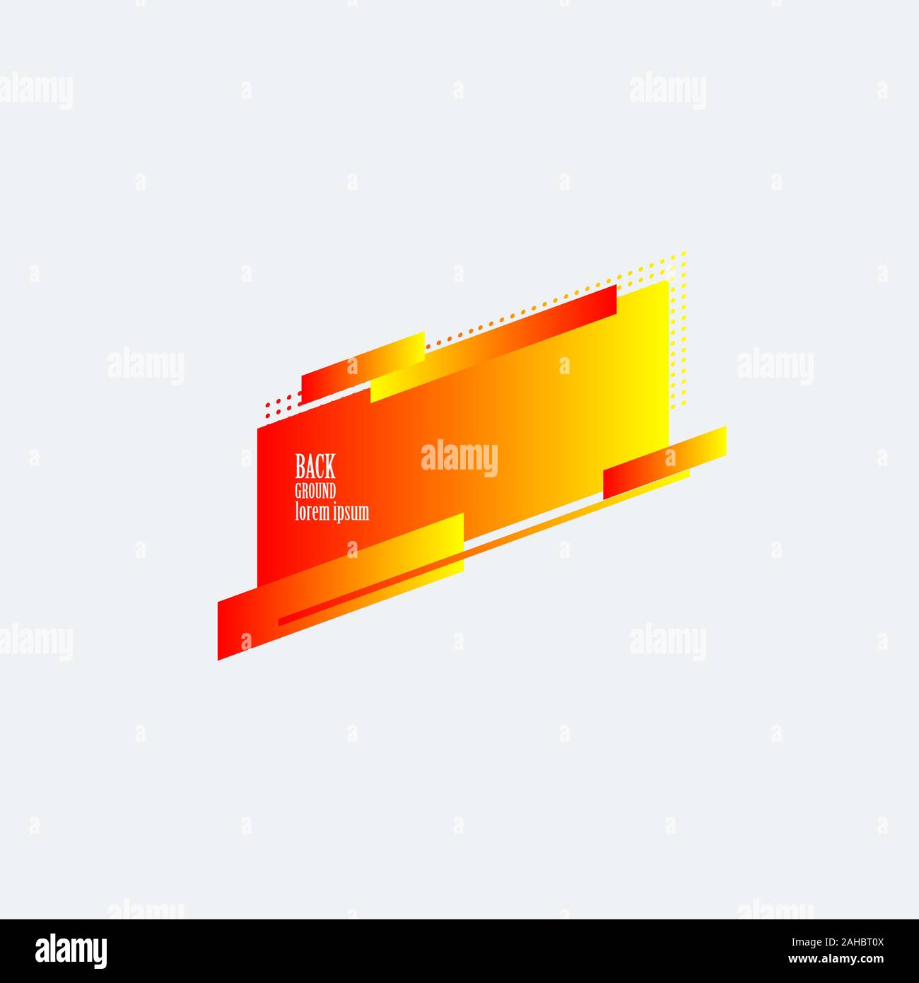 Rectangular geometric badges. Trendy frame, minimal design and abstract ...