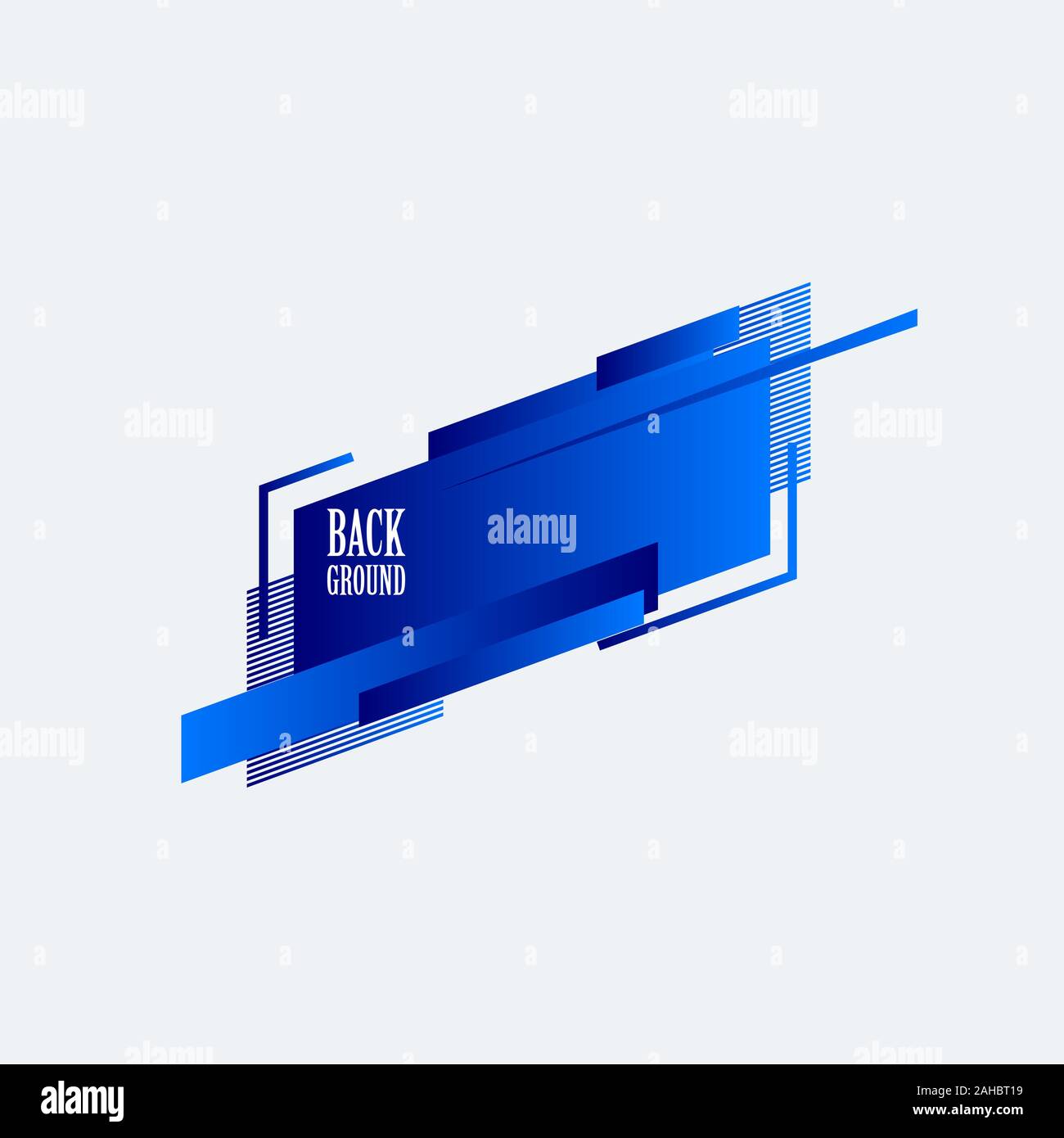 Rectangular geometric badges. Trendy frame, minimal design and abstract ...