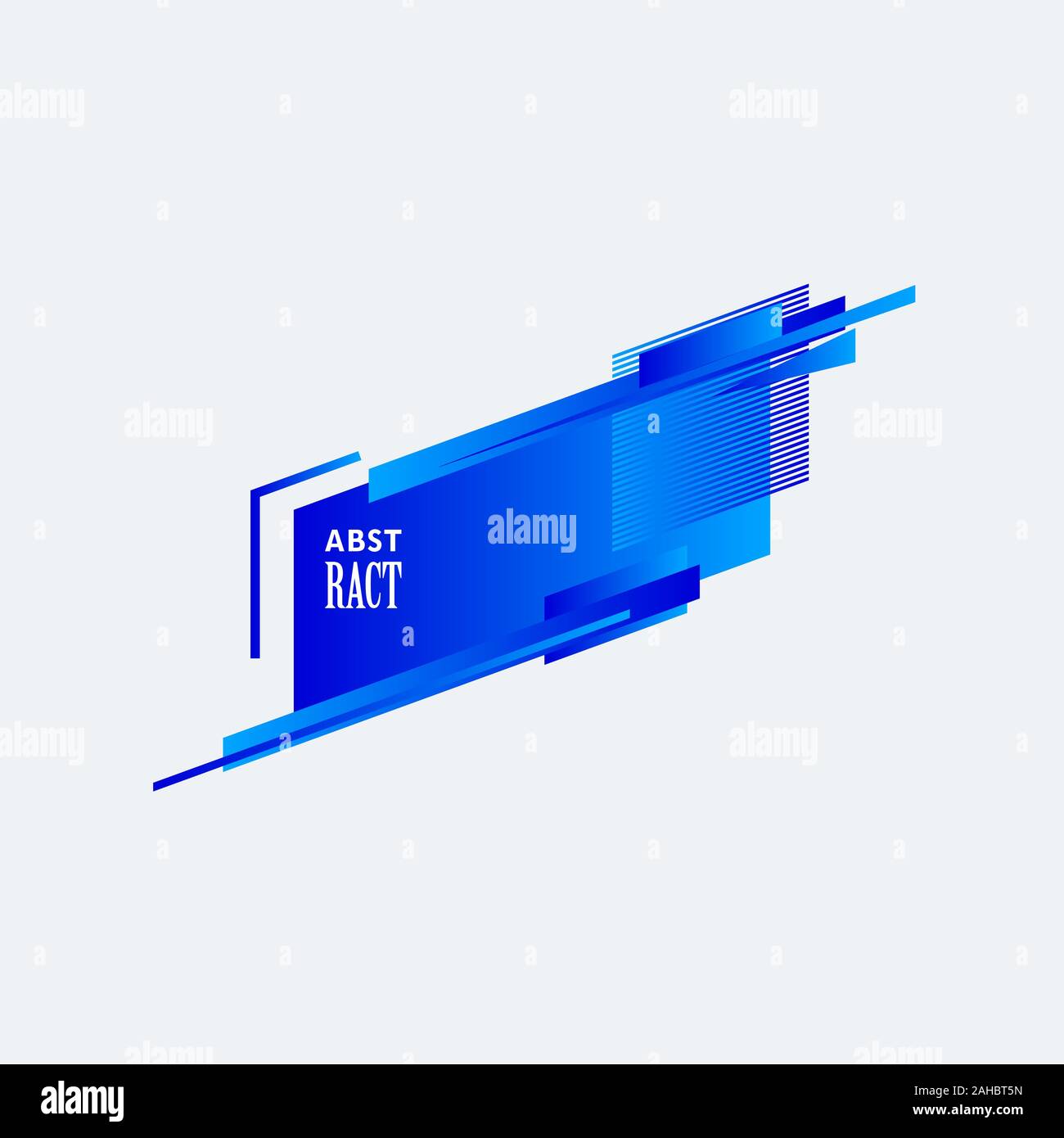 Rectangular geometric badges. Trendy frame, minimal design and abstract ...