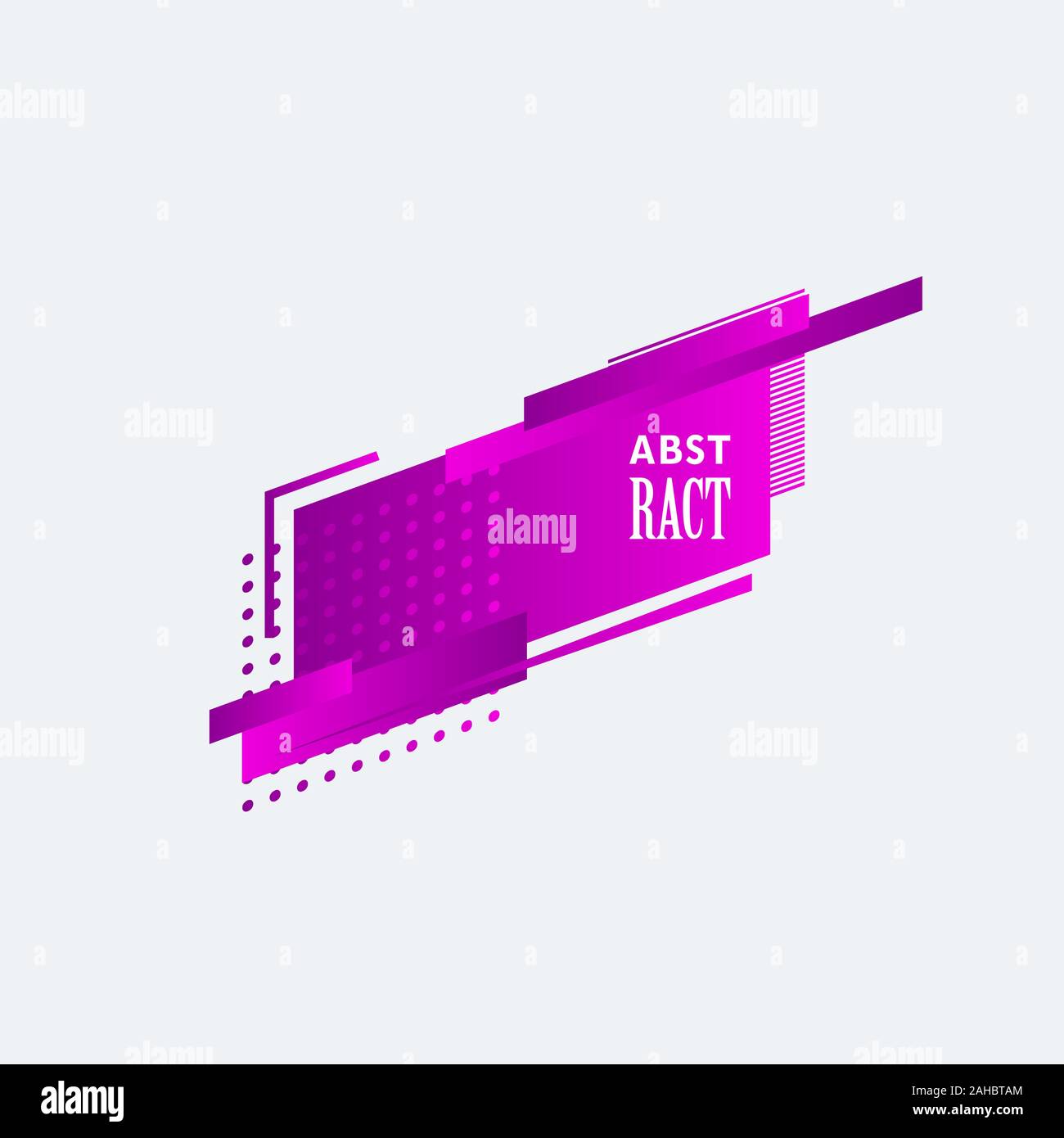 Rectangular geometric badges. Trendy frame, minimal design and abstract ...