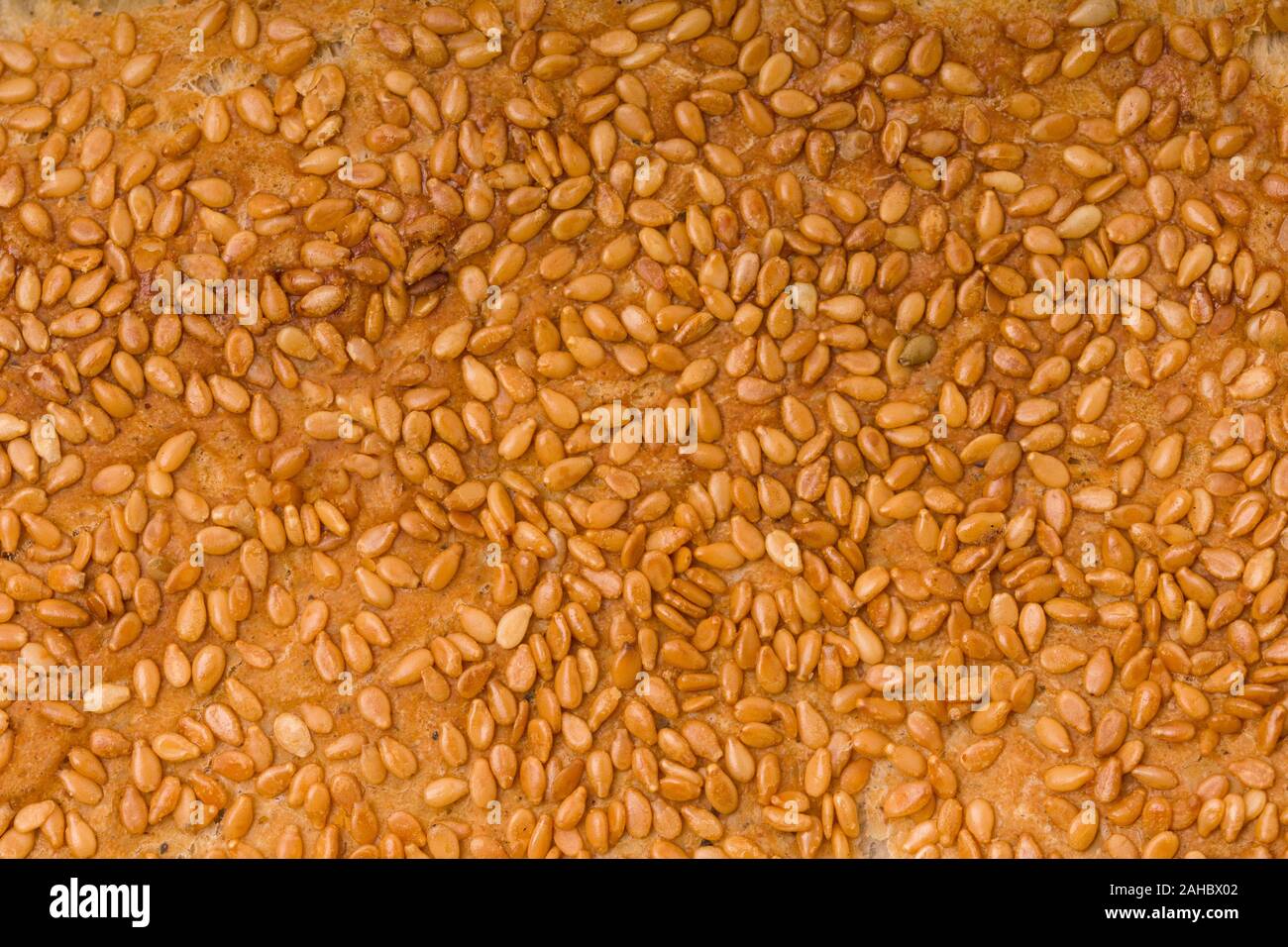 texture detail of whole-grain seed. Sesame bread seeds texture Stock ...