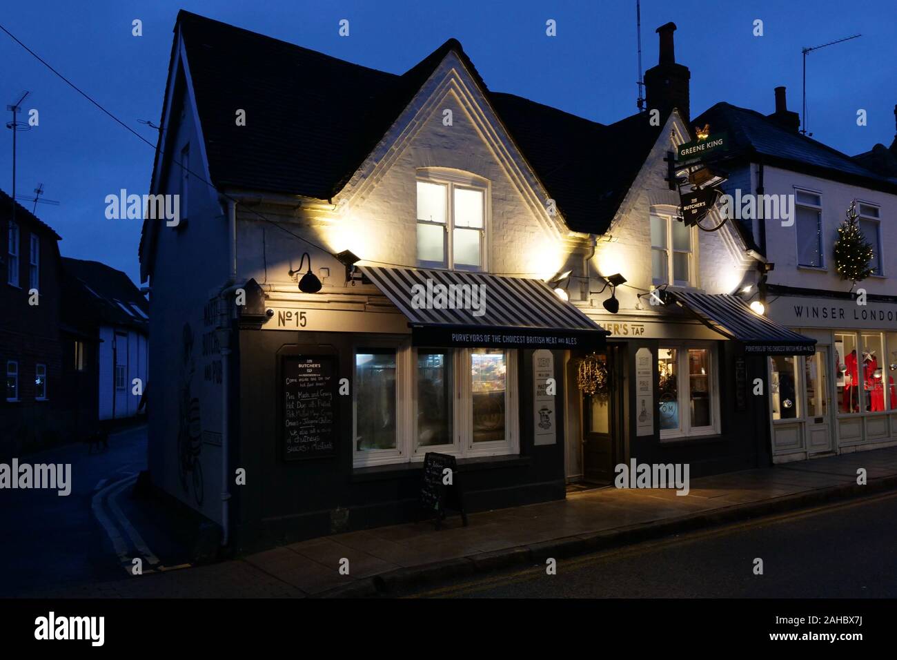 Butcher's tap marlow hi-res stock photography and images - Alamy