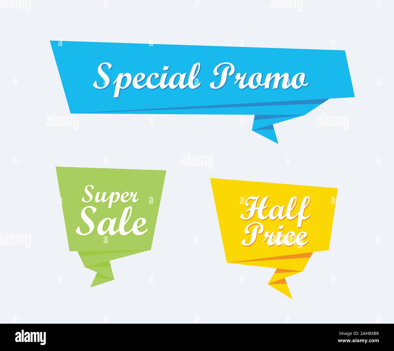 Sale banner collection, discount tag, emblem, badge, special offer ...