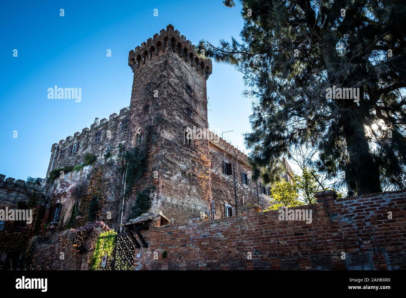Montalto di Castro dominated by the Guglielmi Castle probably built in ...