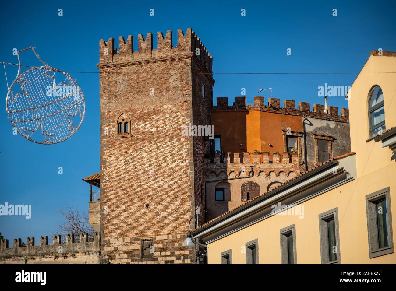 Montalto di Castro dominated by the Guglielmi Castle probably built in ...