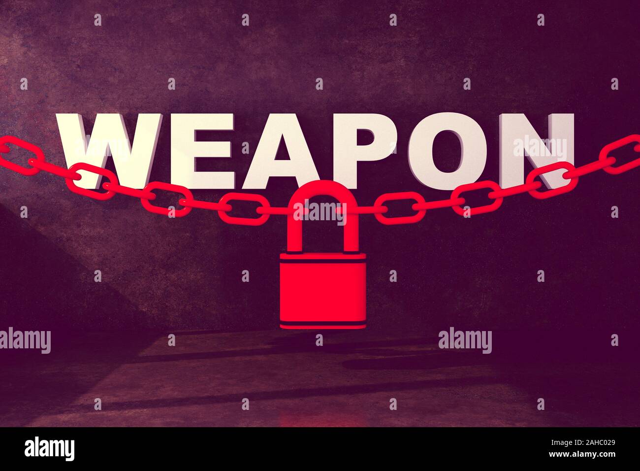 Chain lock 3d hi-res stock photography and images - Alamy