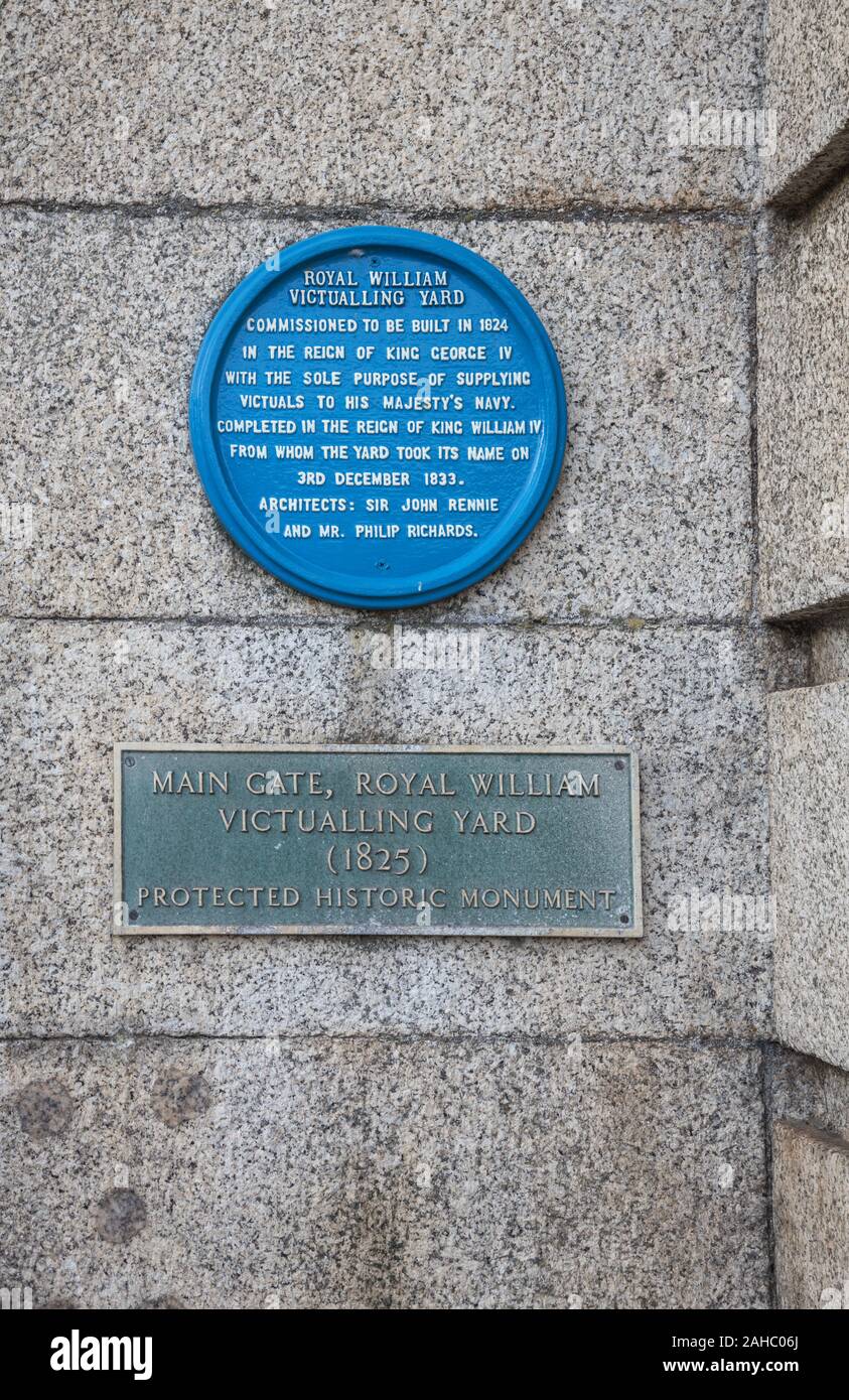 the royal william yard the old royal navy victualing yard now converted ...