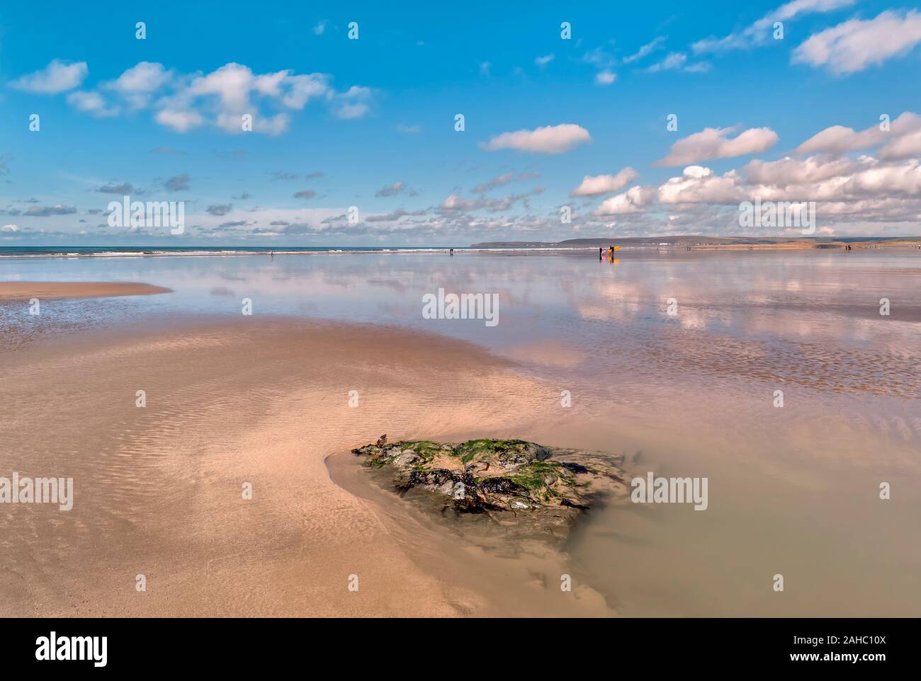 Westward Ho! Beach, North Devon, UK Stock Photo - Alamy