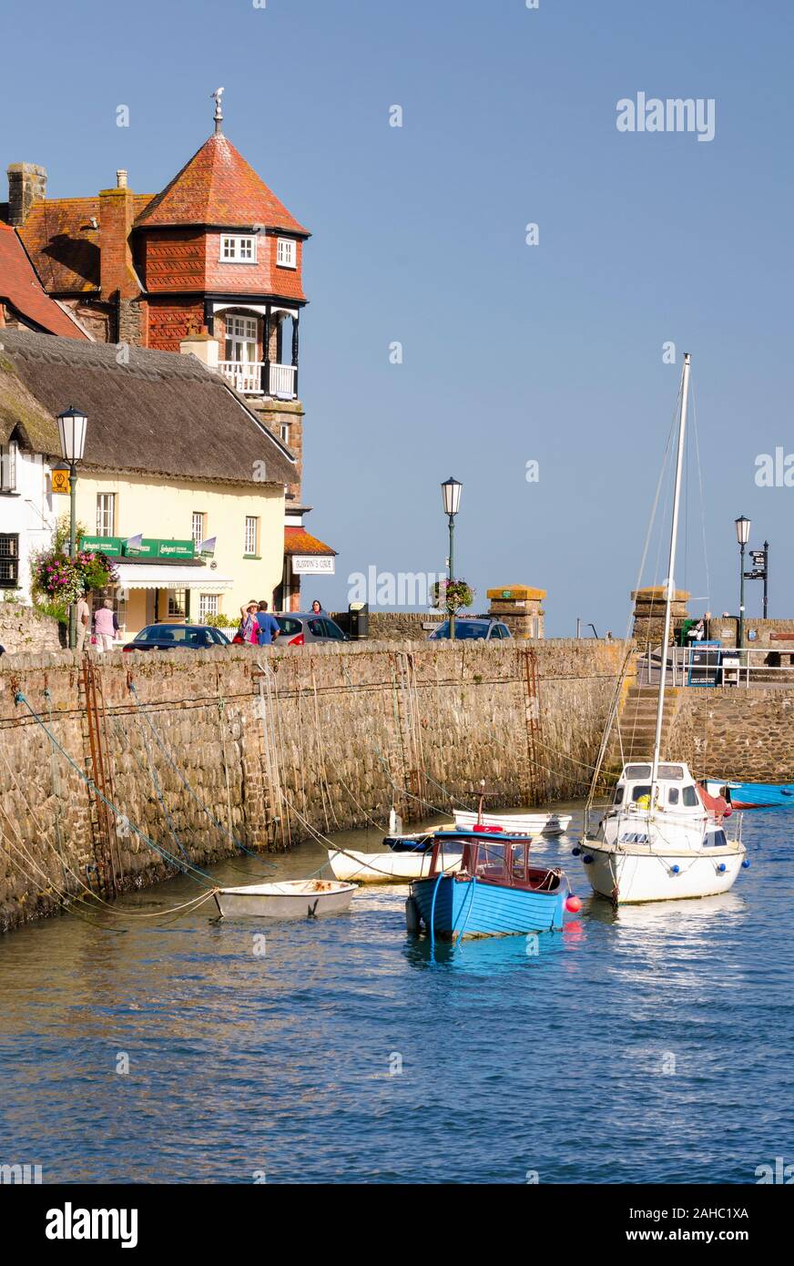 Lynmouth Harbour, Exmoor, North Devon , UK Stock Photo - Alamy