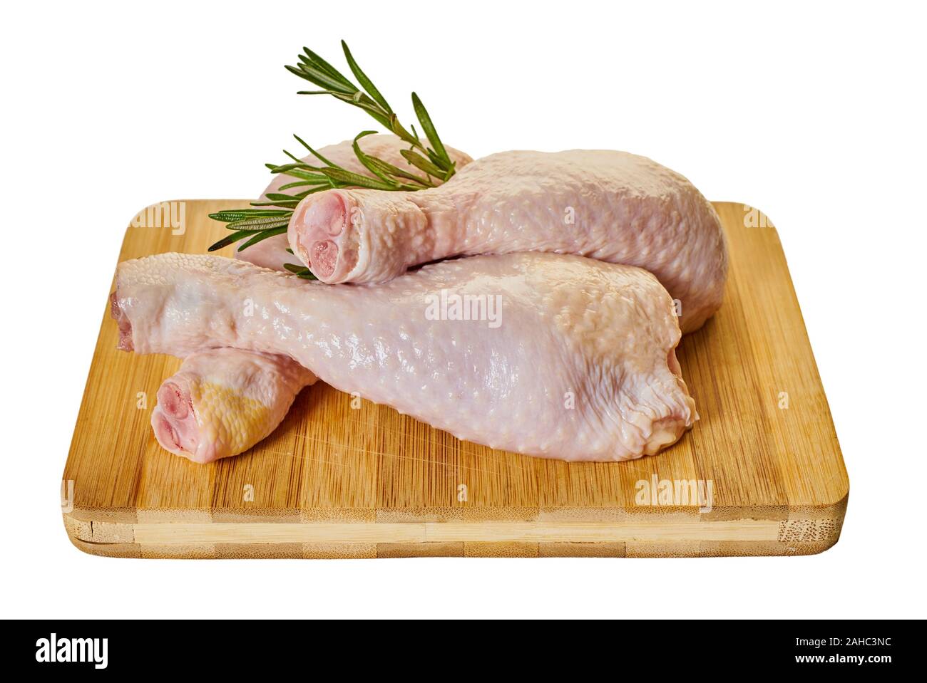 raw meat, chicken leg on a white isolated background Stock Photo - Alamy