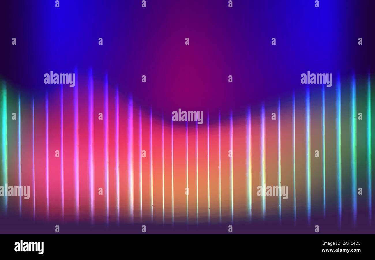 Abstract equalizer neon background. Backdrop futuristic for web and ...