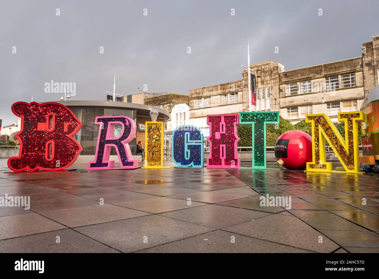Churchill Square in Brighton Stock Photo - Alamy