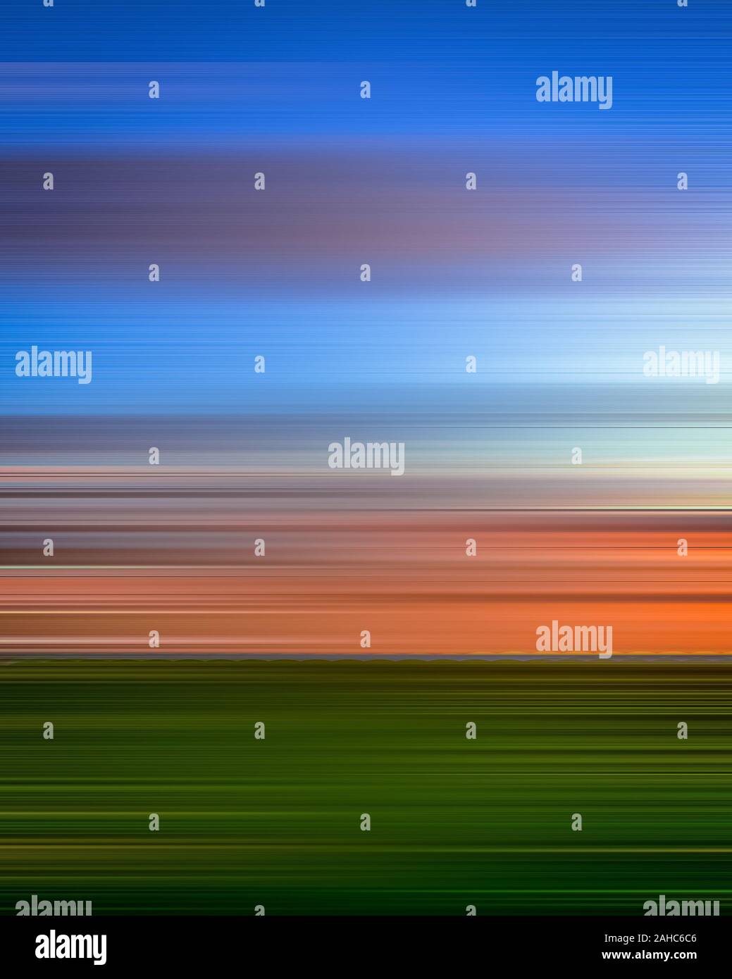 The colors of the sunset in my way of art Stock Photo - Alamy