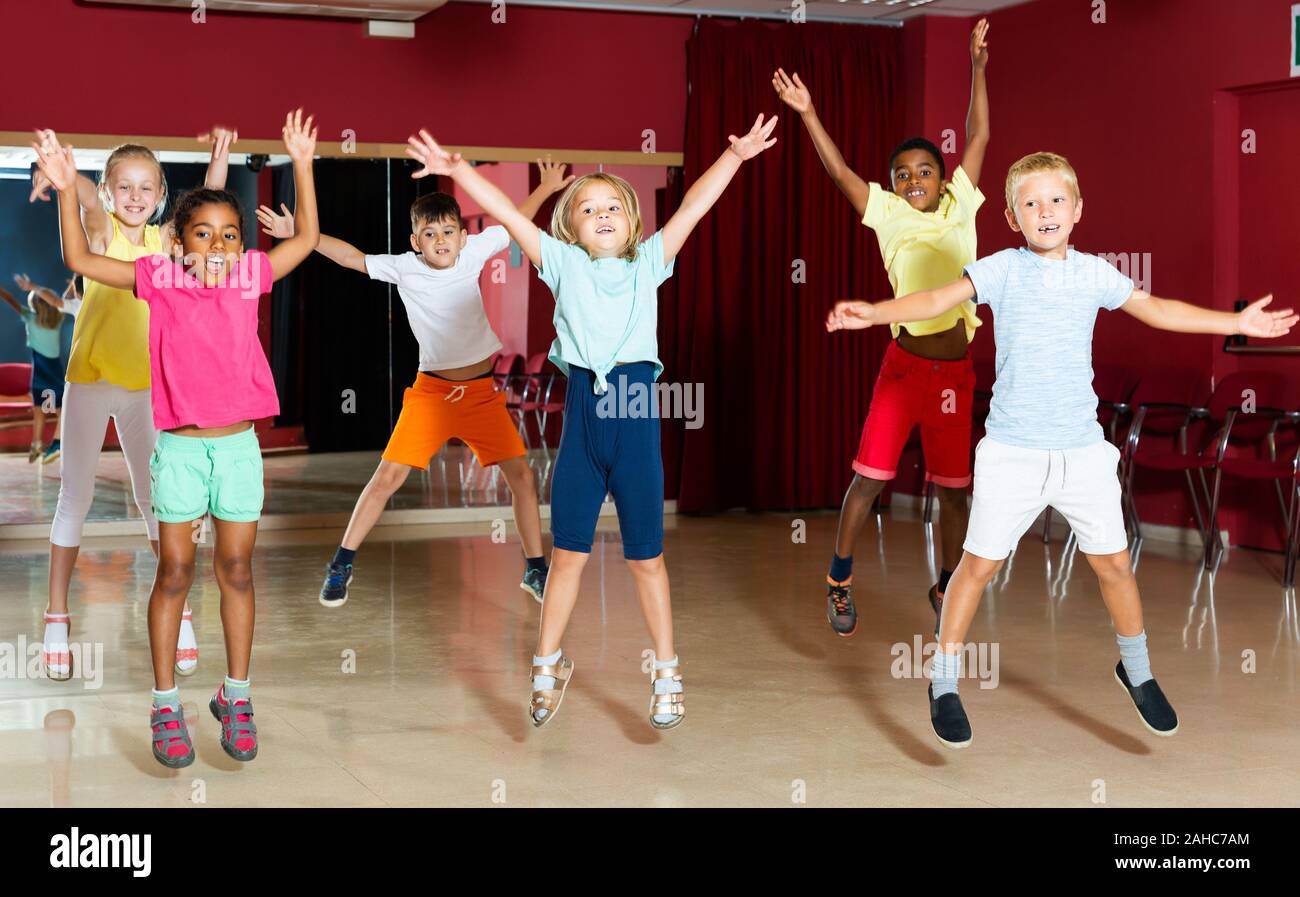 Dance ballroom jump hi-res stock photography and images - Alamy