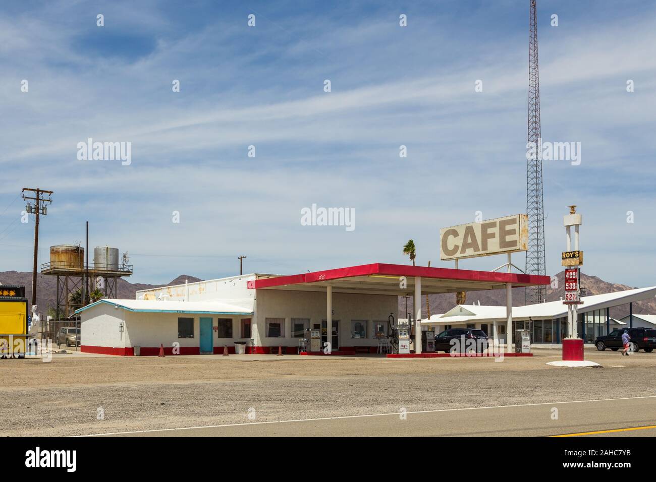 Route66 route 66 gas station hi-res stock photography and images - Alamy