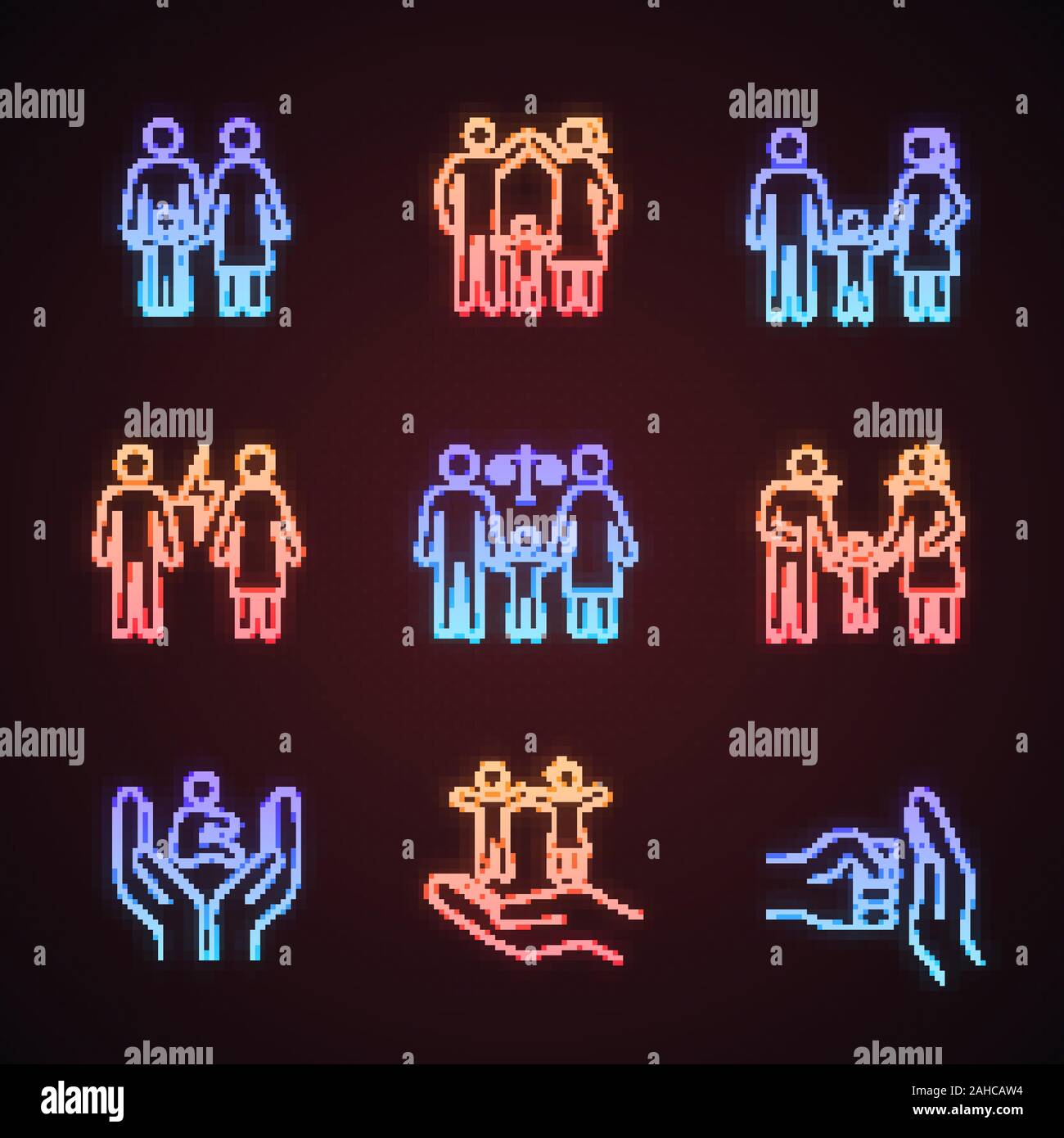 Quarrel objects Stock Vector Images - Alamy