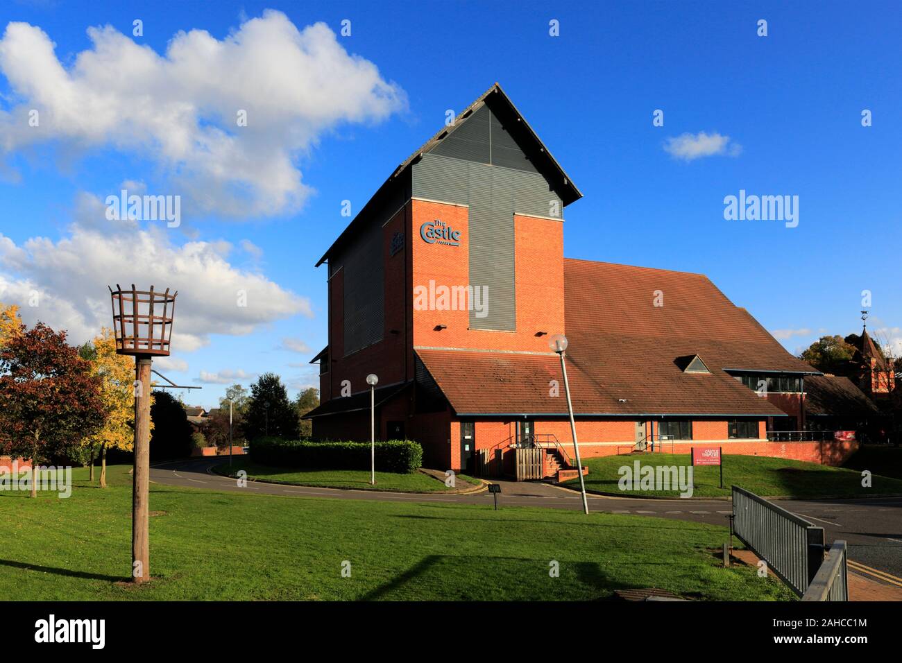 The Castle theatre, Wellingborough town, Northamptonshire, England, UK ...