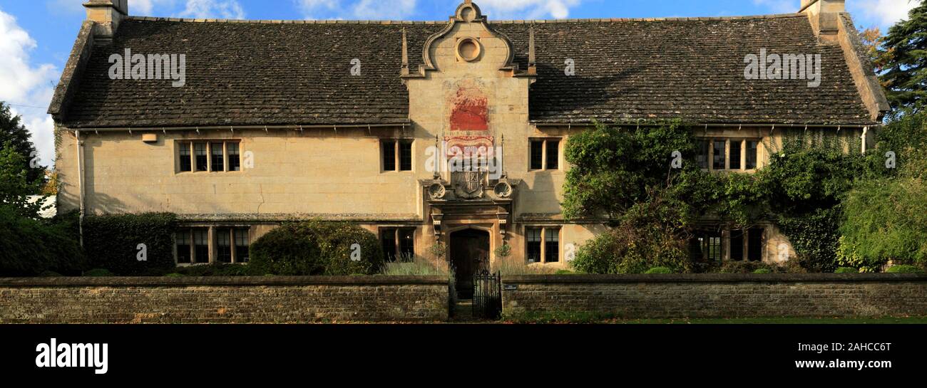 The Old Almshouses, Weekley village, Northamptonshire, England, UK ...